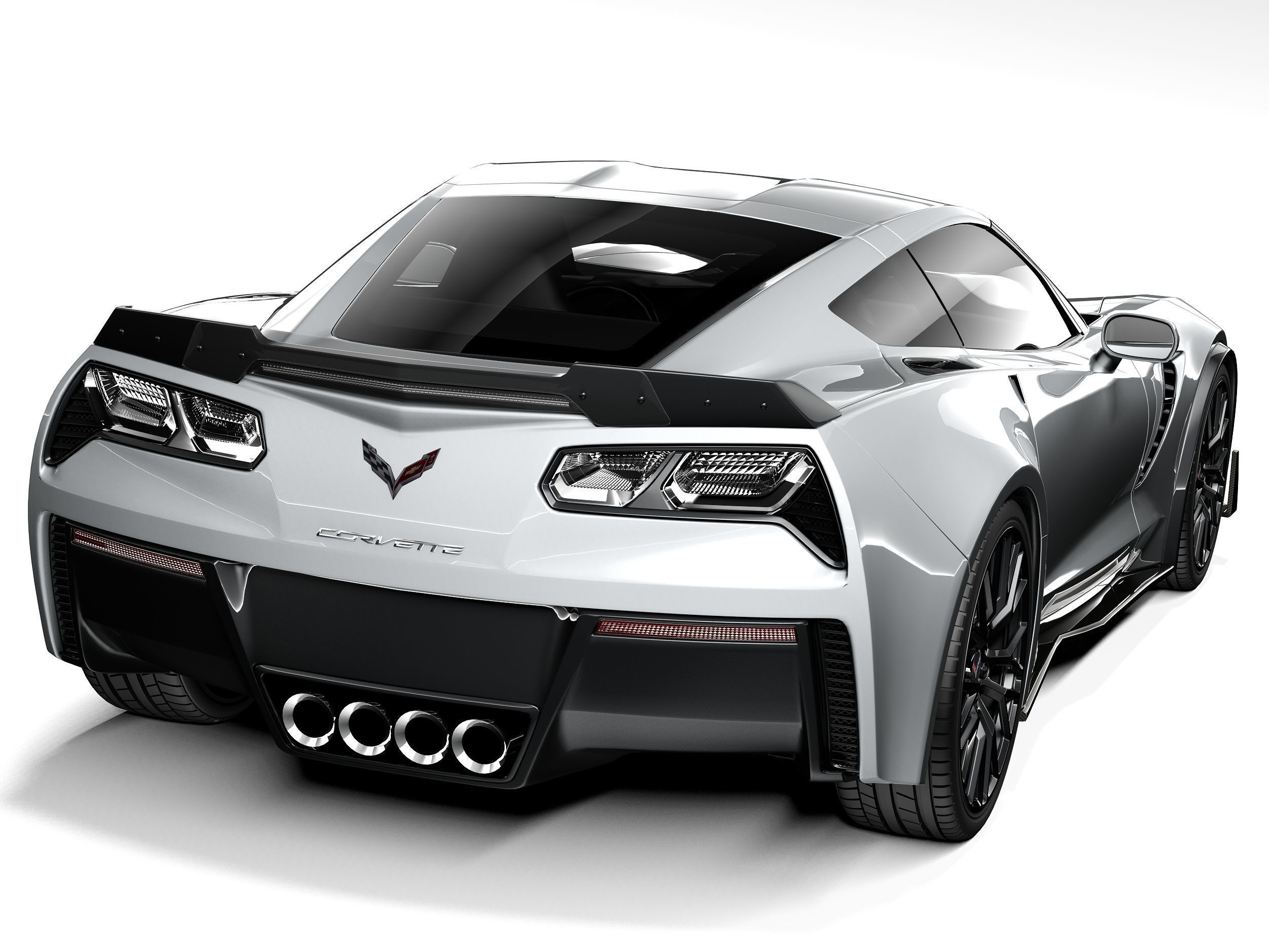 Chevrolet Corvette C7 Z06 2014 3D model | CGTrader
