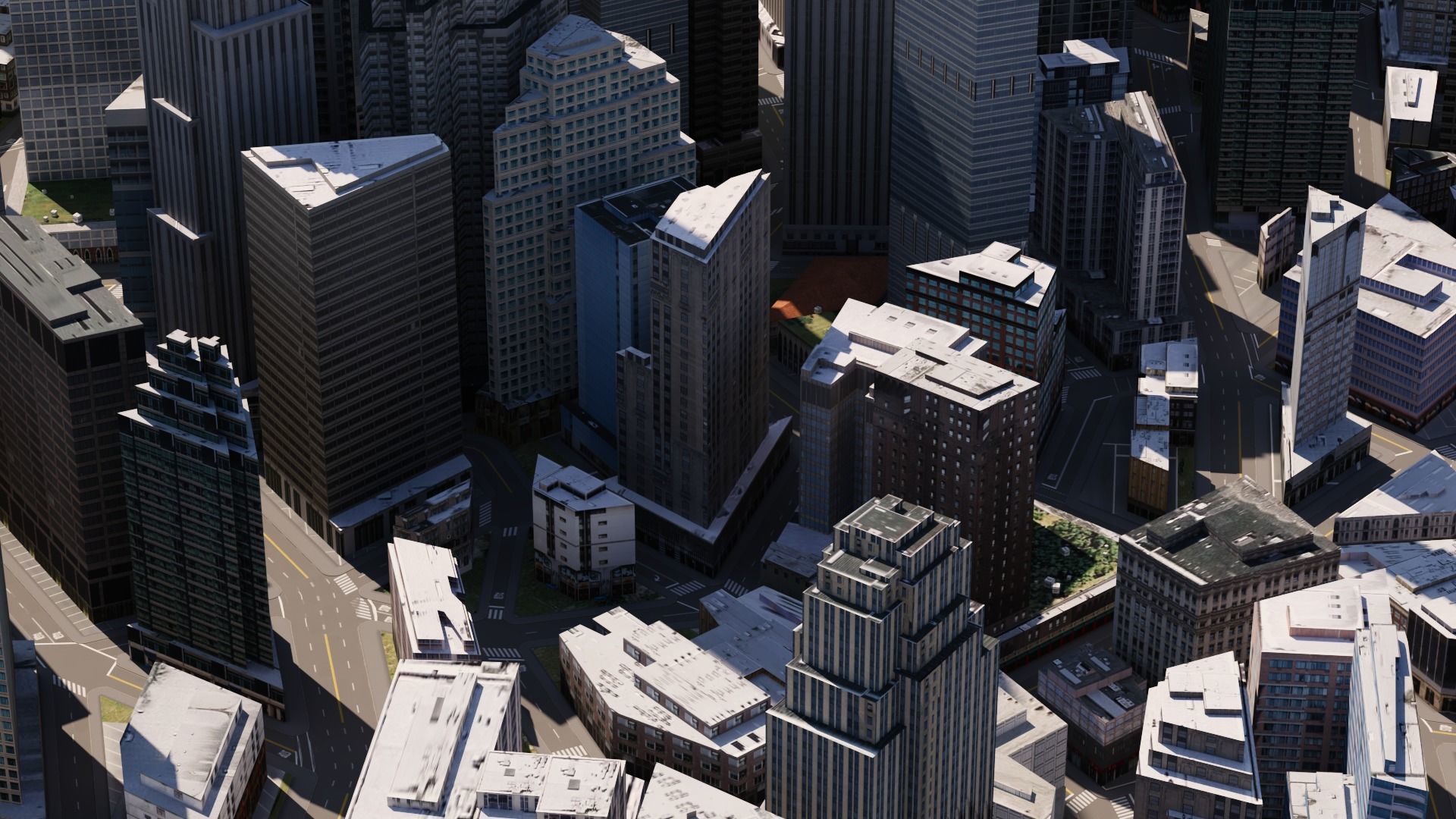 3D model Real Time City 19 VR / AR / low-poly | CGTrader