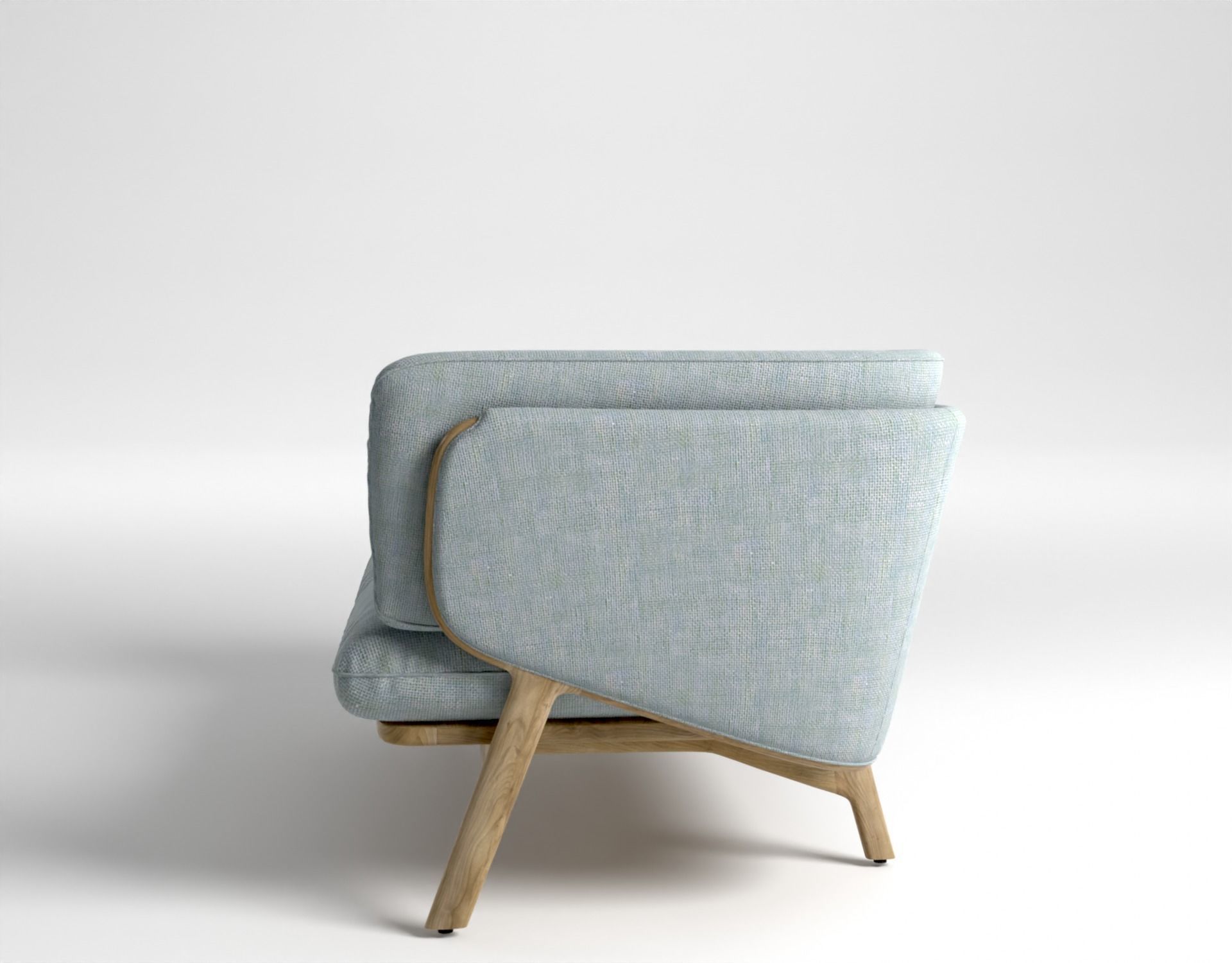 STANLEY SOFA 2seat ARM CHAIR 3D model | CGTrader