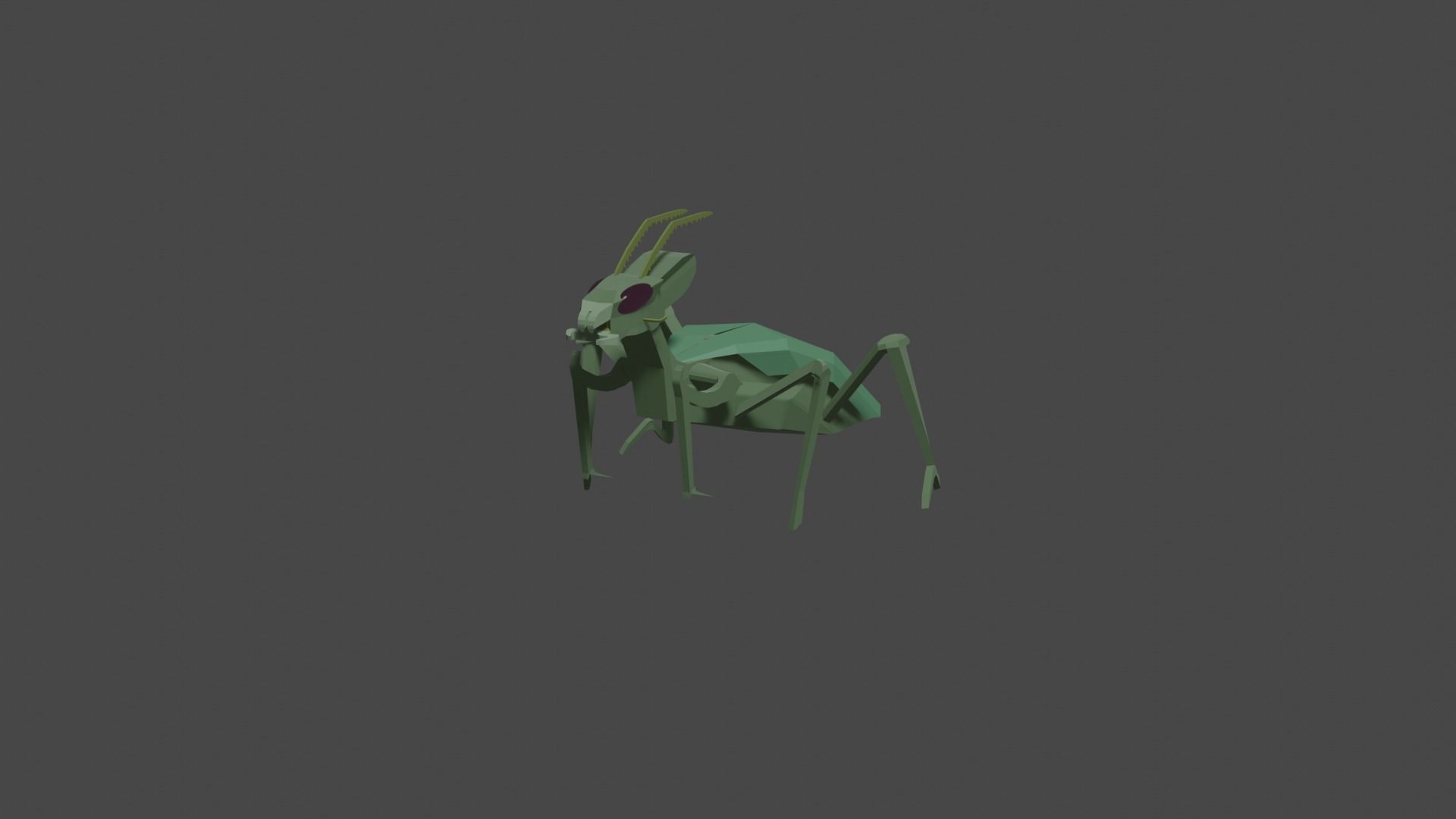 Low-poly insect free VR / AR / low-poly 3D model | CGTrader