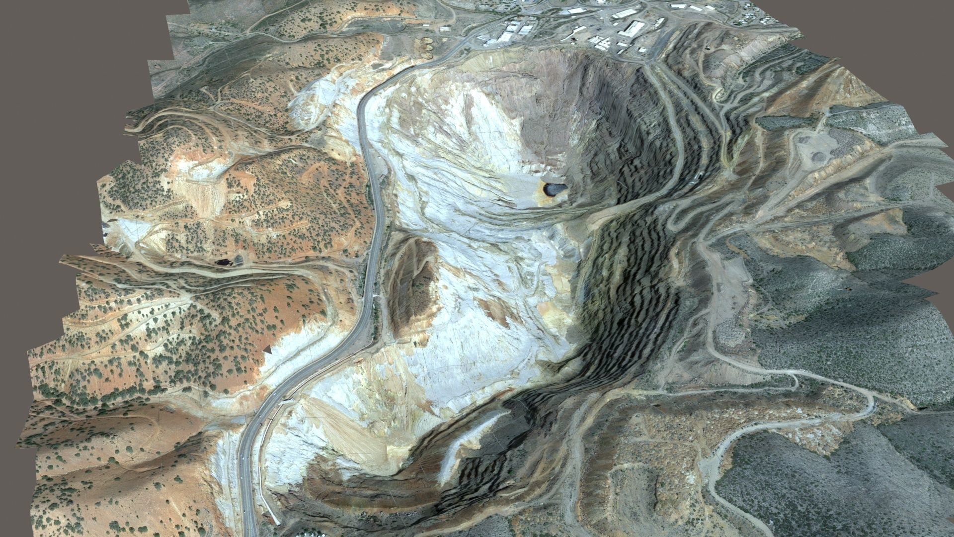 Opencast mine Lavender Pit 3D model | CGTrader