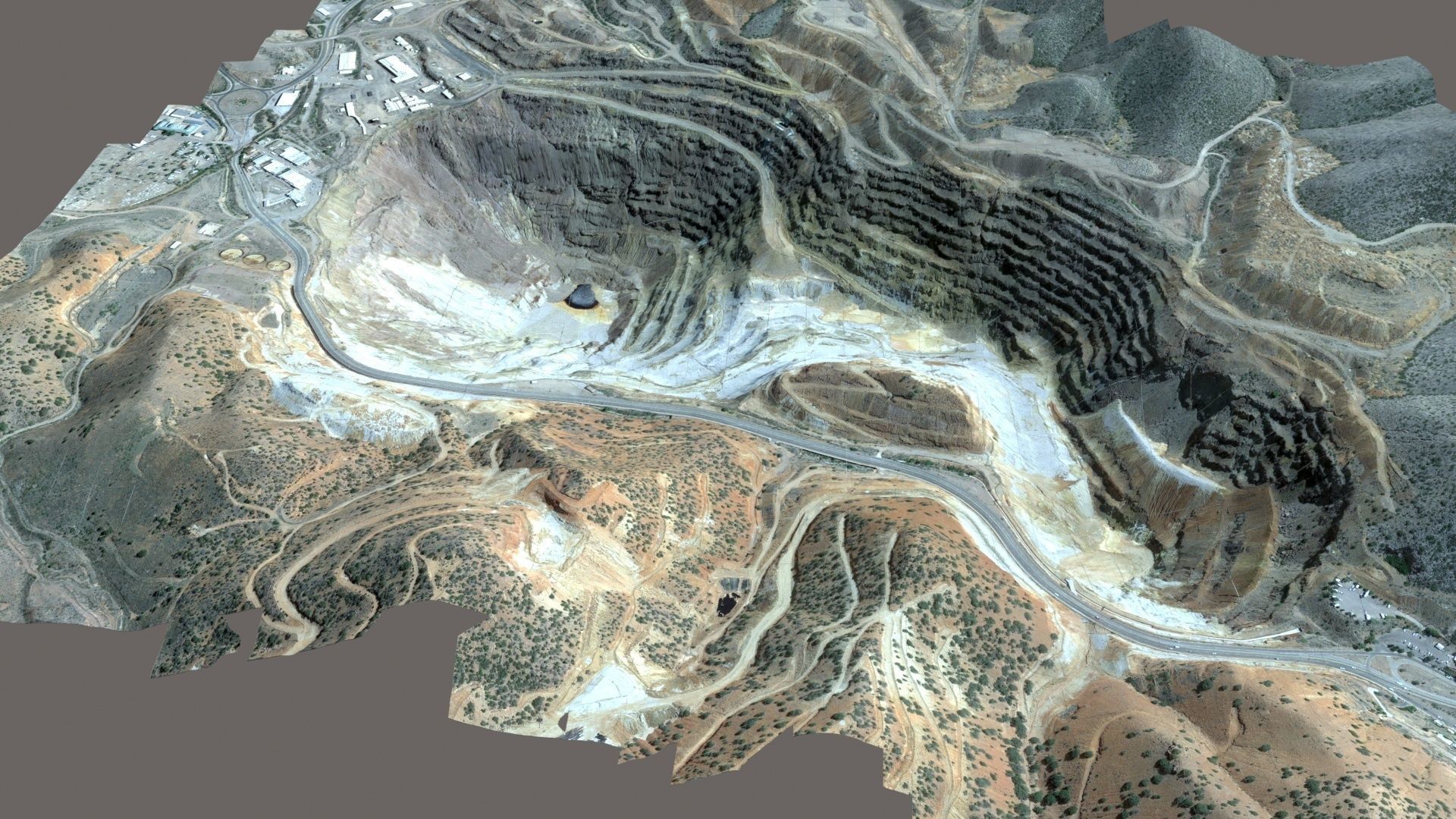 Opencast mine Lavender Pit 3D model | CGTrader