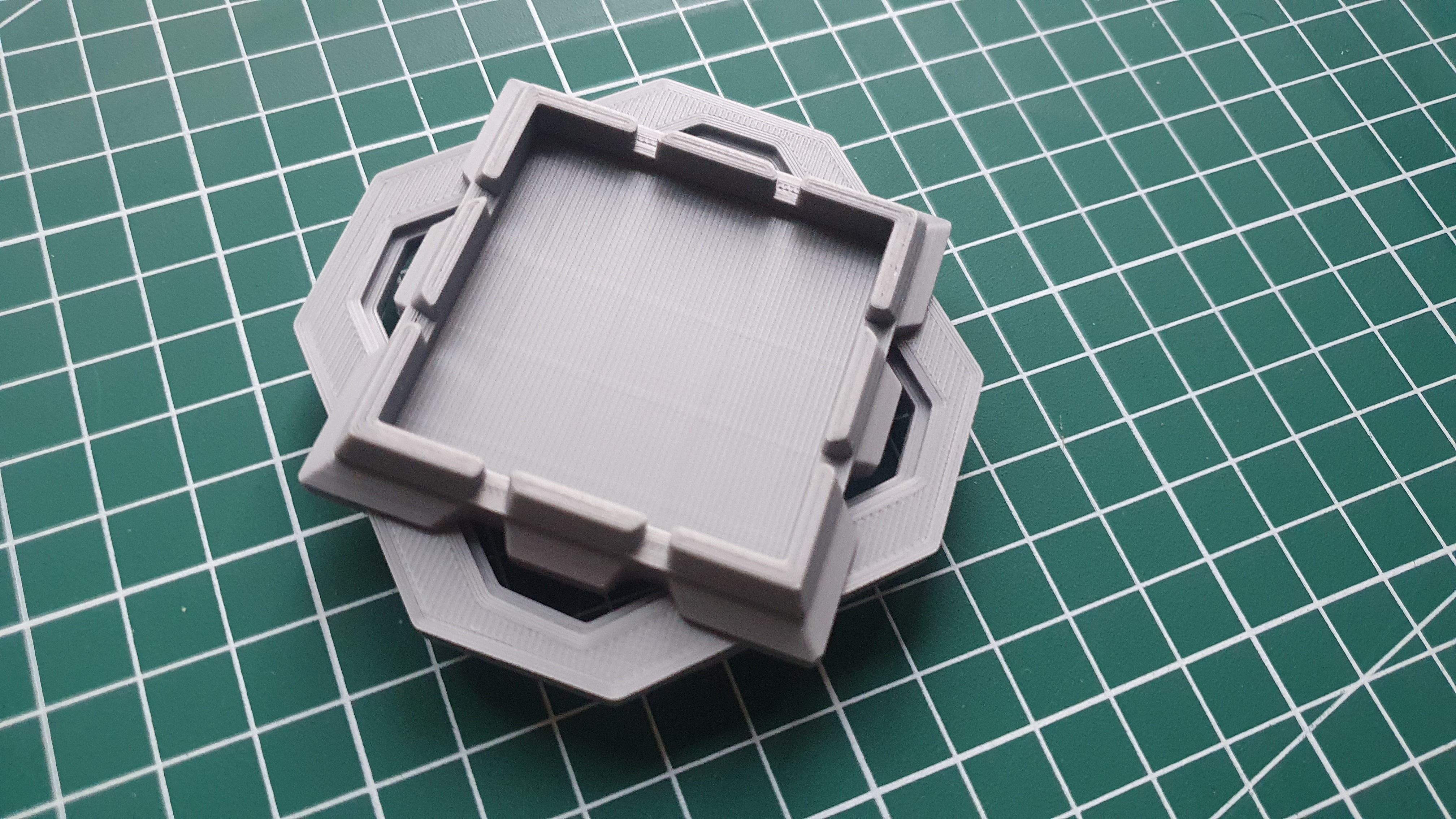 Liyue Vision Set - Genshin Impact - Vision Frame and 7 Stone 3D model ...