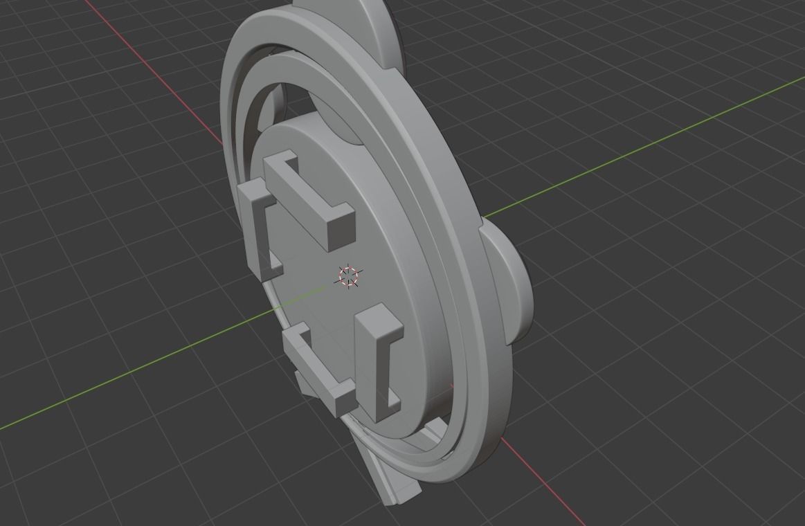 Inazuma Vision Set - Genshin Impact - Vision Frame and 7 Stone 3D model ...