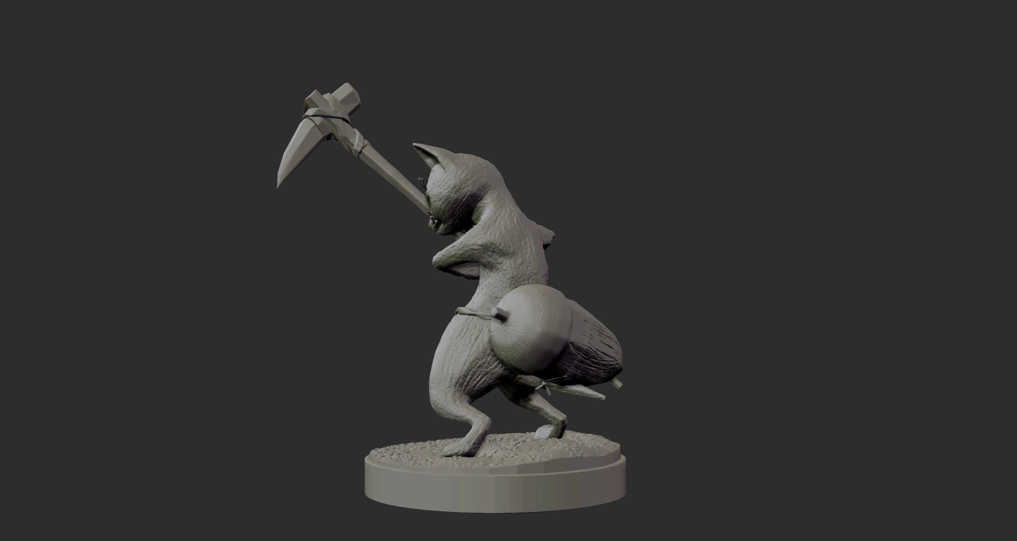 Monster Hunter Felyne 3d Print Figure 3D model 3D printable | CGTrader