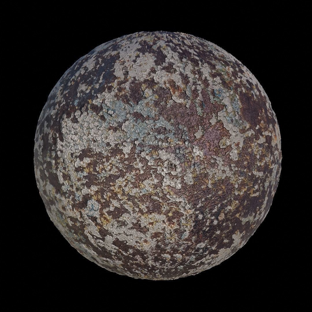 Rusty old decayed metal pbr texture hard surface pack unique free ...