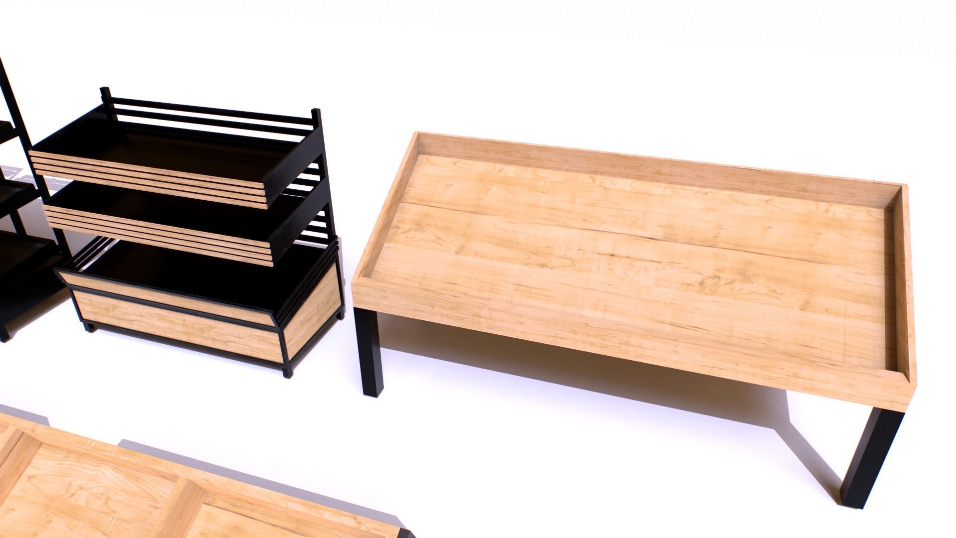 3D model Racks and stands VR / AR / low-poly | CGTrader