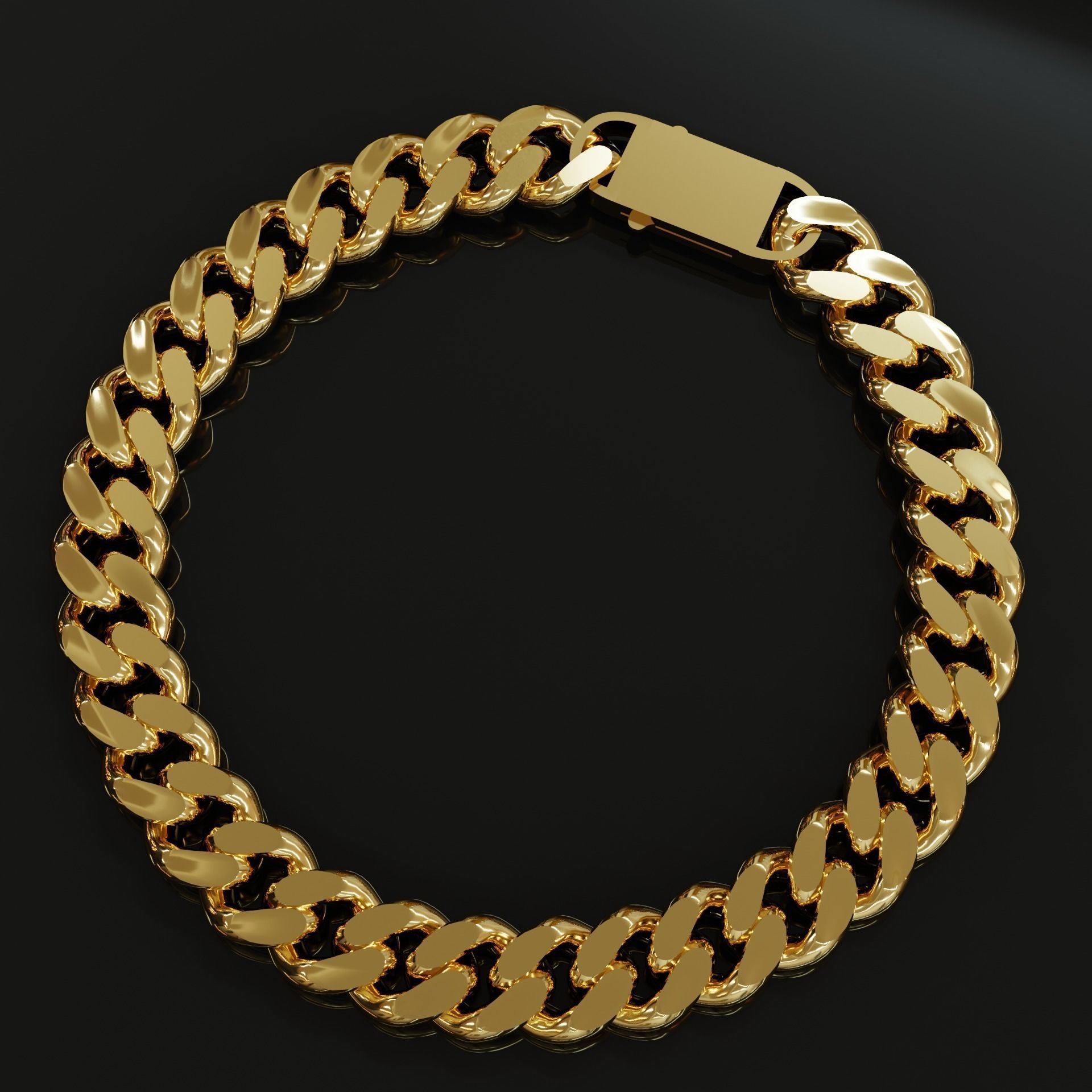 Cuban Chain free 3D model 3D printable | CGTrader