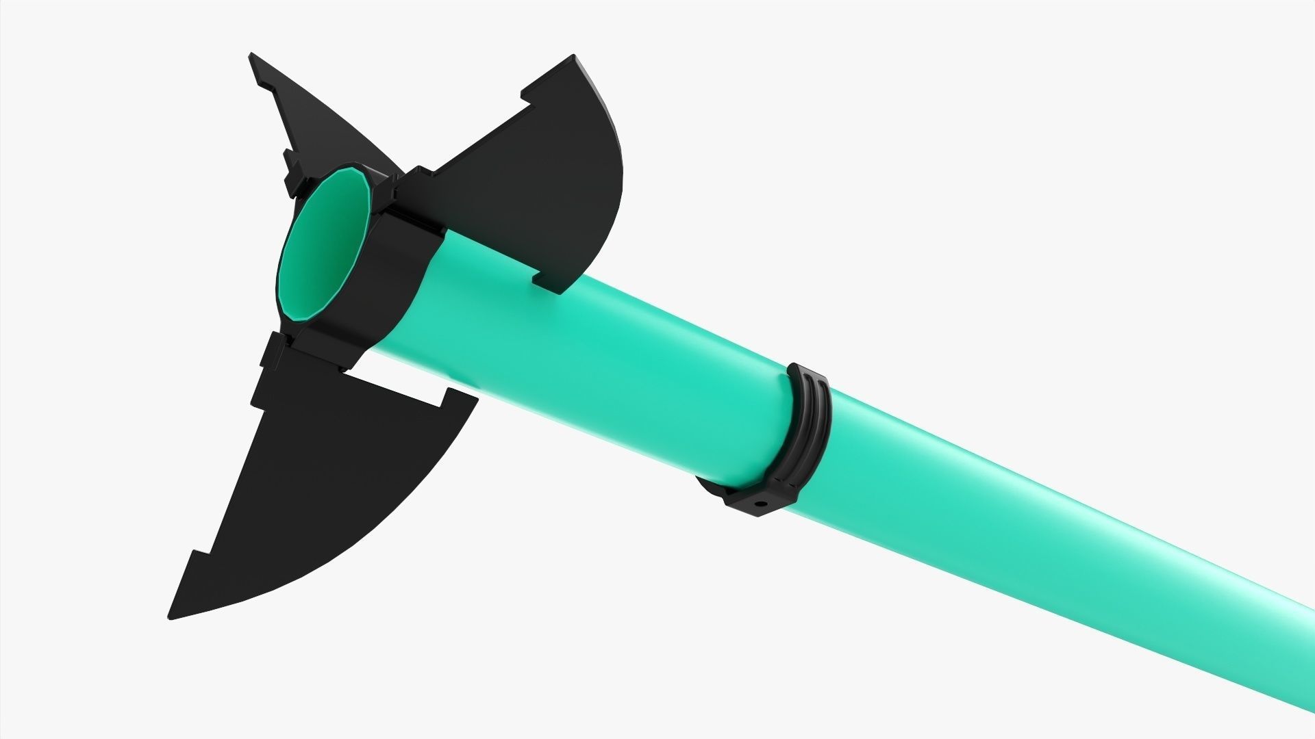 Color LED tube light free 3D model | CGTrader