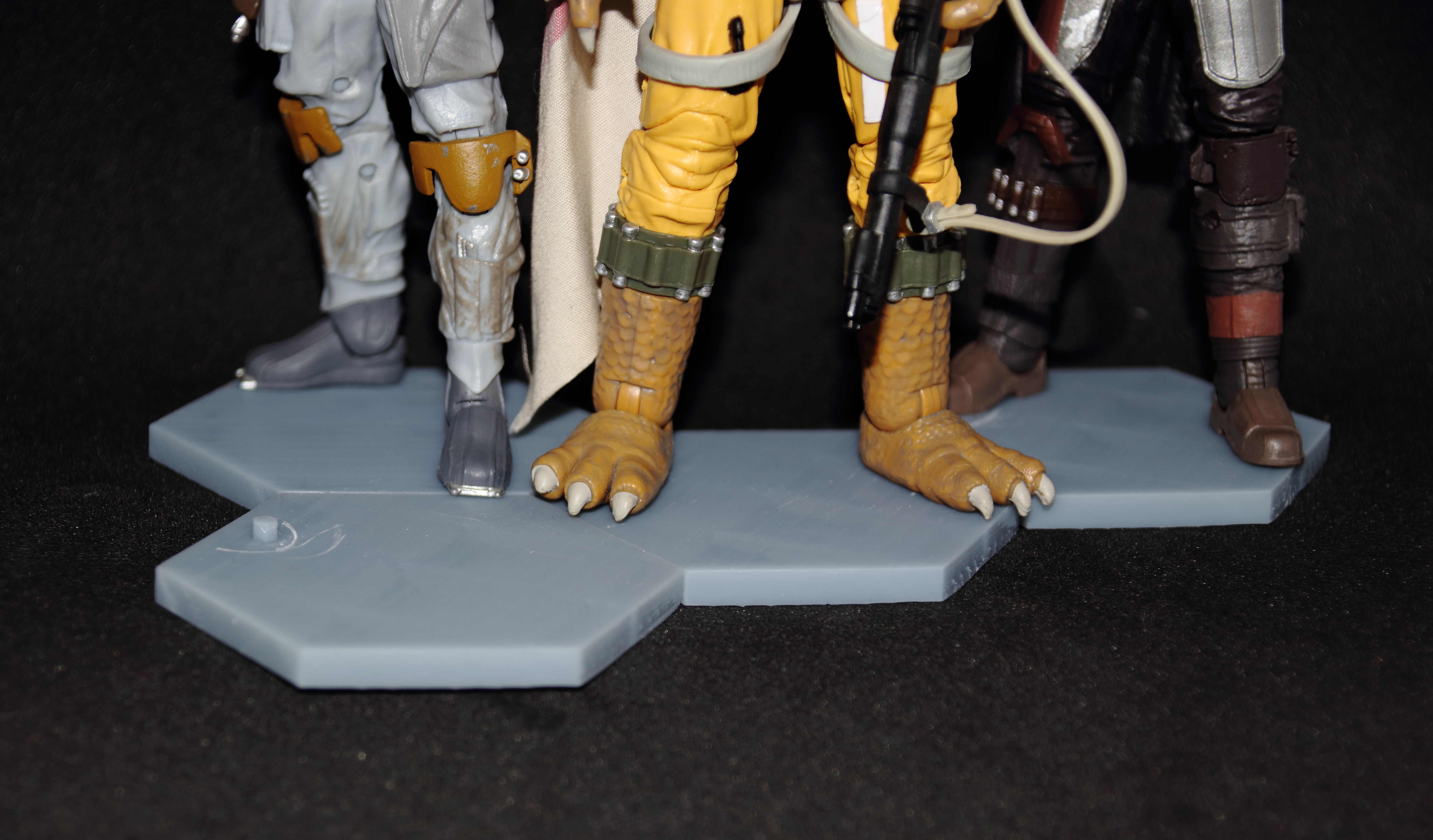 Star Wars 6 Inch Black Series Action Figure Stand 3D model 3D printable ...