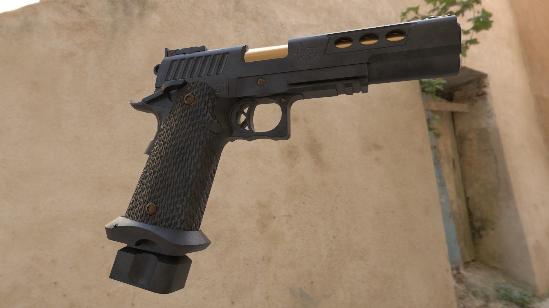 STI 2011 Pistol free VR / AR / low-poly 3D model | CGTrader