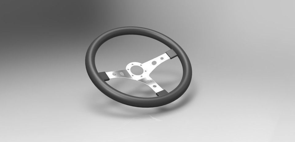 Steering Wheel 3D model | CGTrader