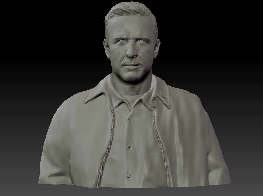 Scream 2 Dewey Riley David Arquette bust 3D model 3D printable | CGTrader