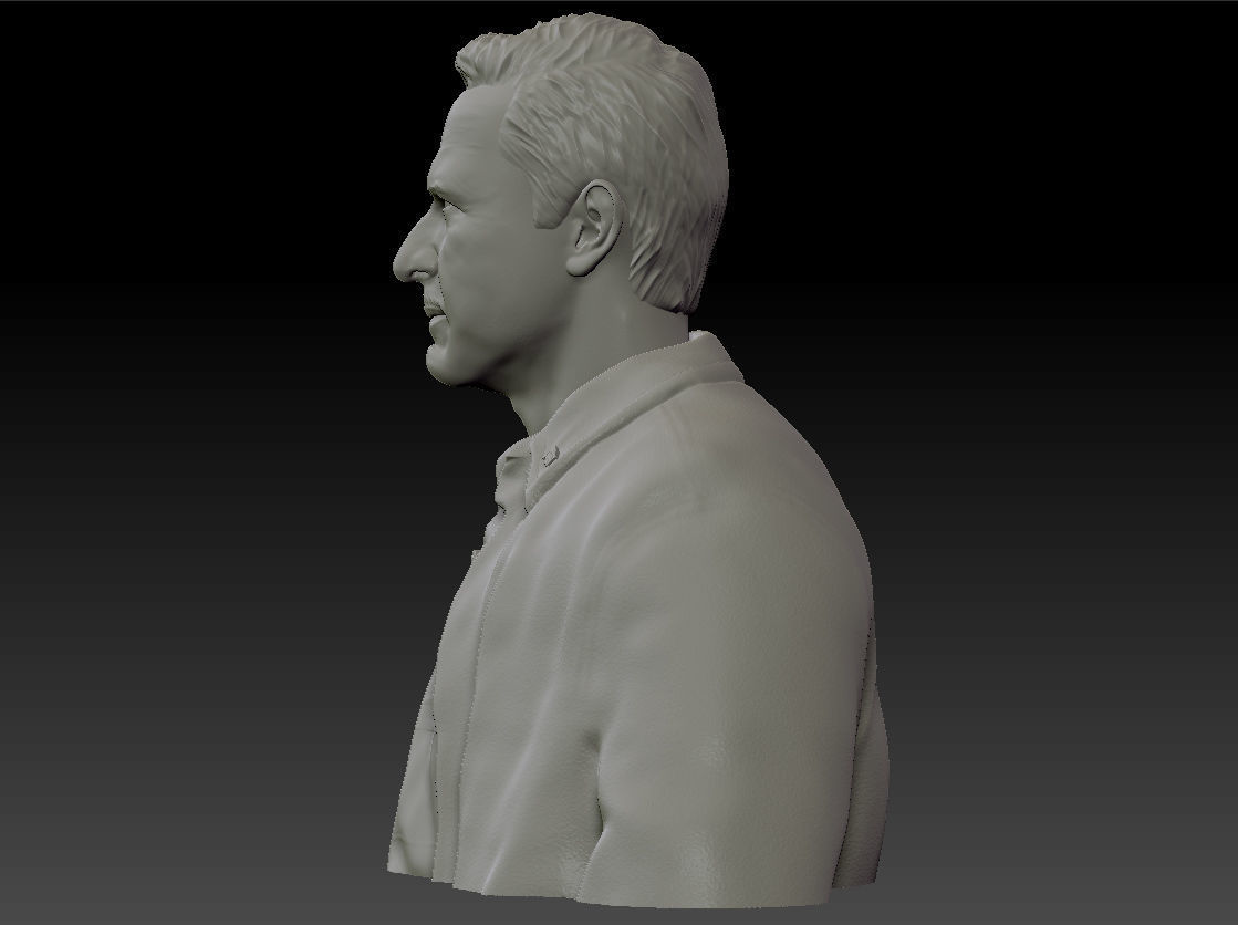 Scream 2 Dewey Riley David Arquette bust 3D model 3D printable | CGTrader