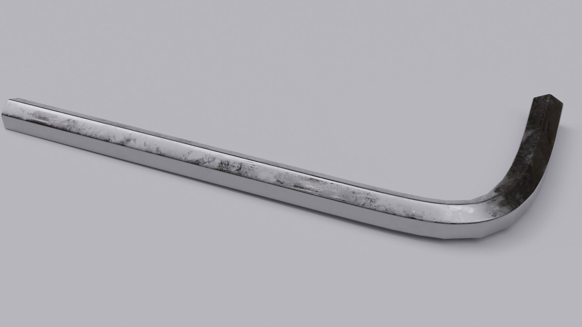 Hexagon Allen Key 3D model | CGTrader