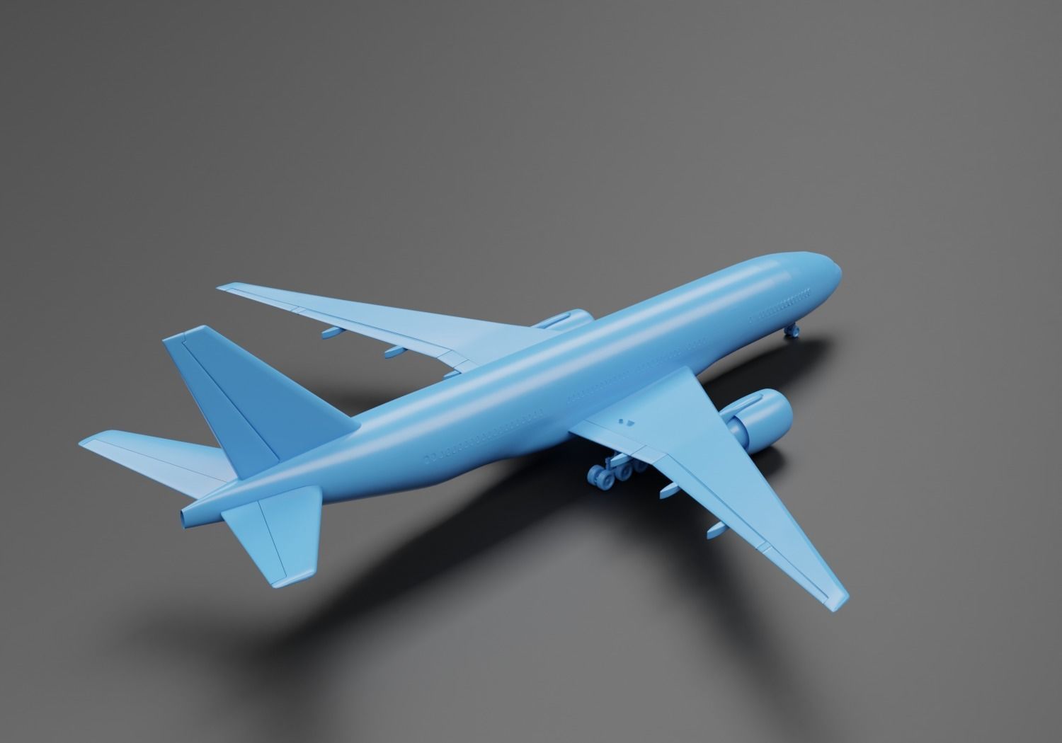 Boeing 777-200 3d print 3D model 3D printable | CGTrader