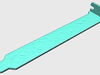 Standard PCI Express Input Output bracket free 3D model 3D printable | CGTrader