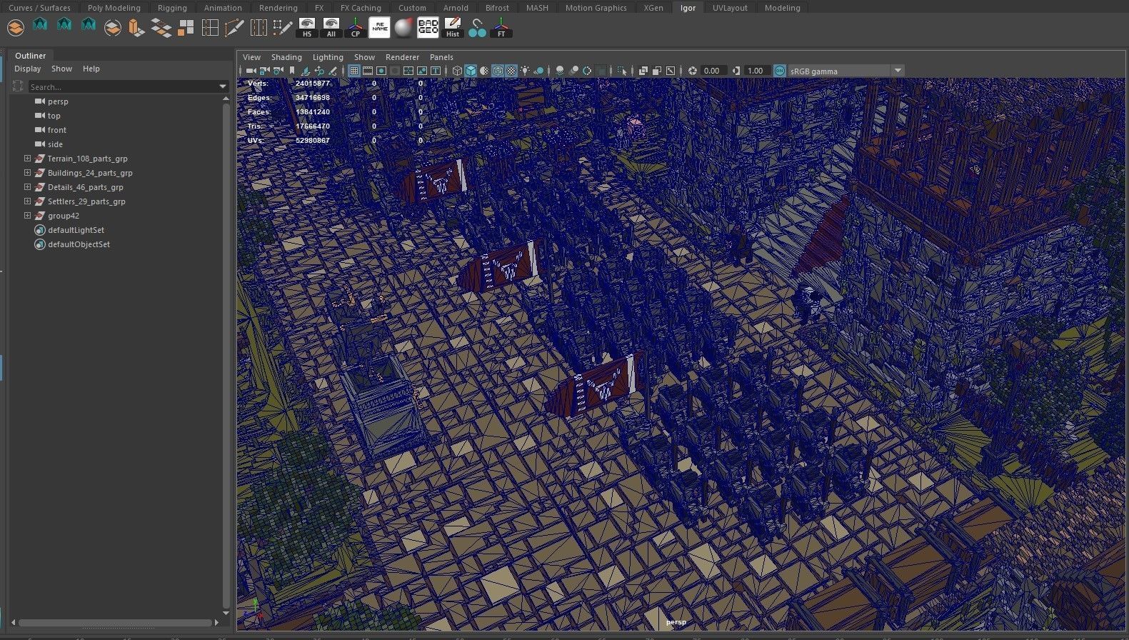 3D model Voxel Orc Castle Asset VR / AR / low-poly | CGTrader