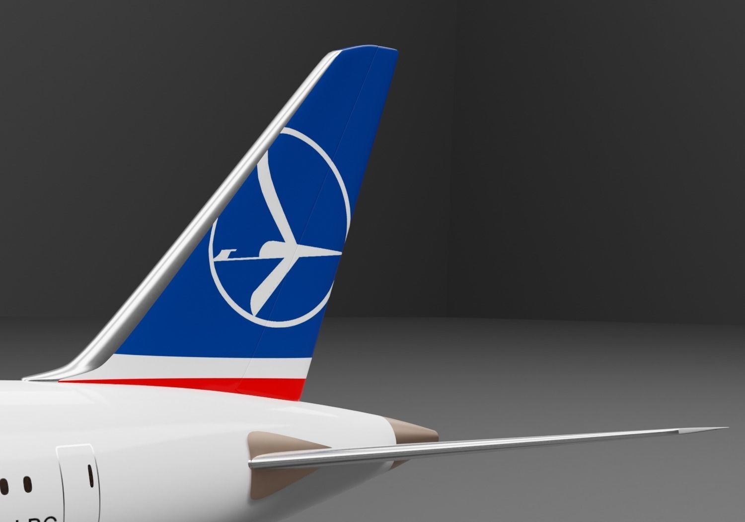 Boeing 787-8 LOT 3D model | CGTrader