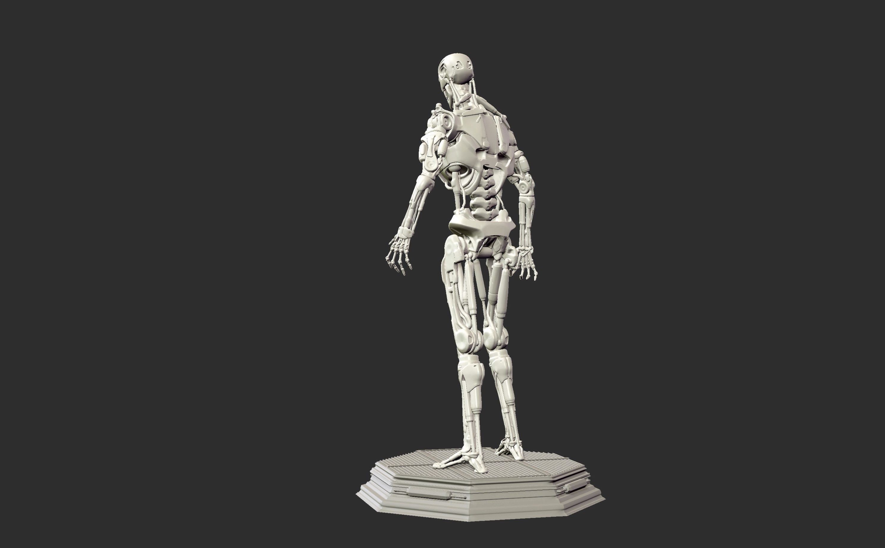 T800 Terminator 3d Print figure 3D model 3D printable | CGTrader