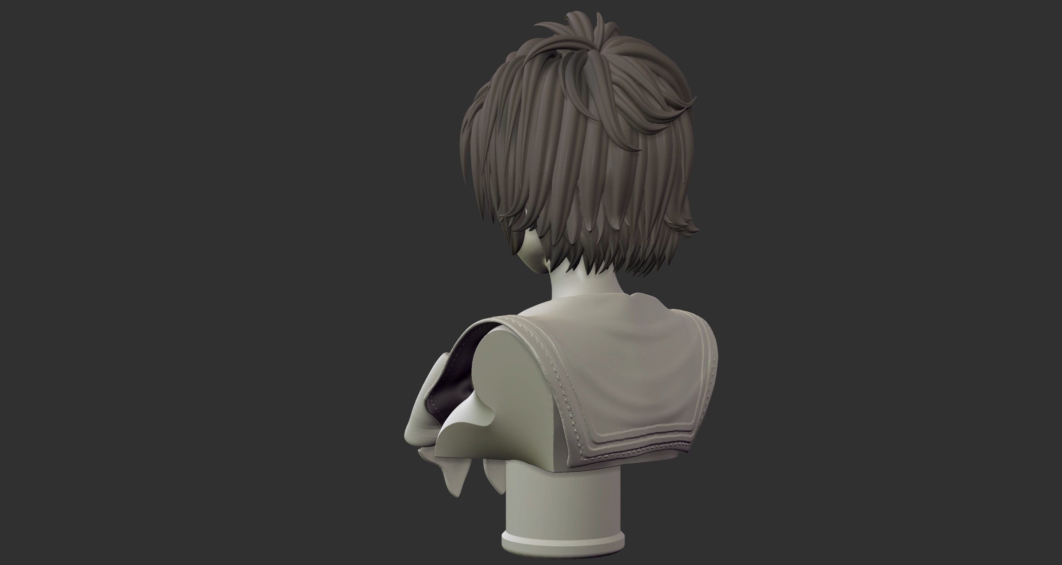 Urabe Mikoto - Myterious Girlfriend x 3d printable Bust 3D model 3D ...