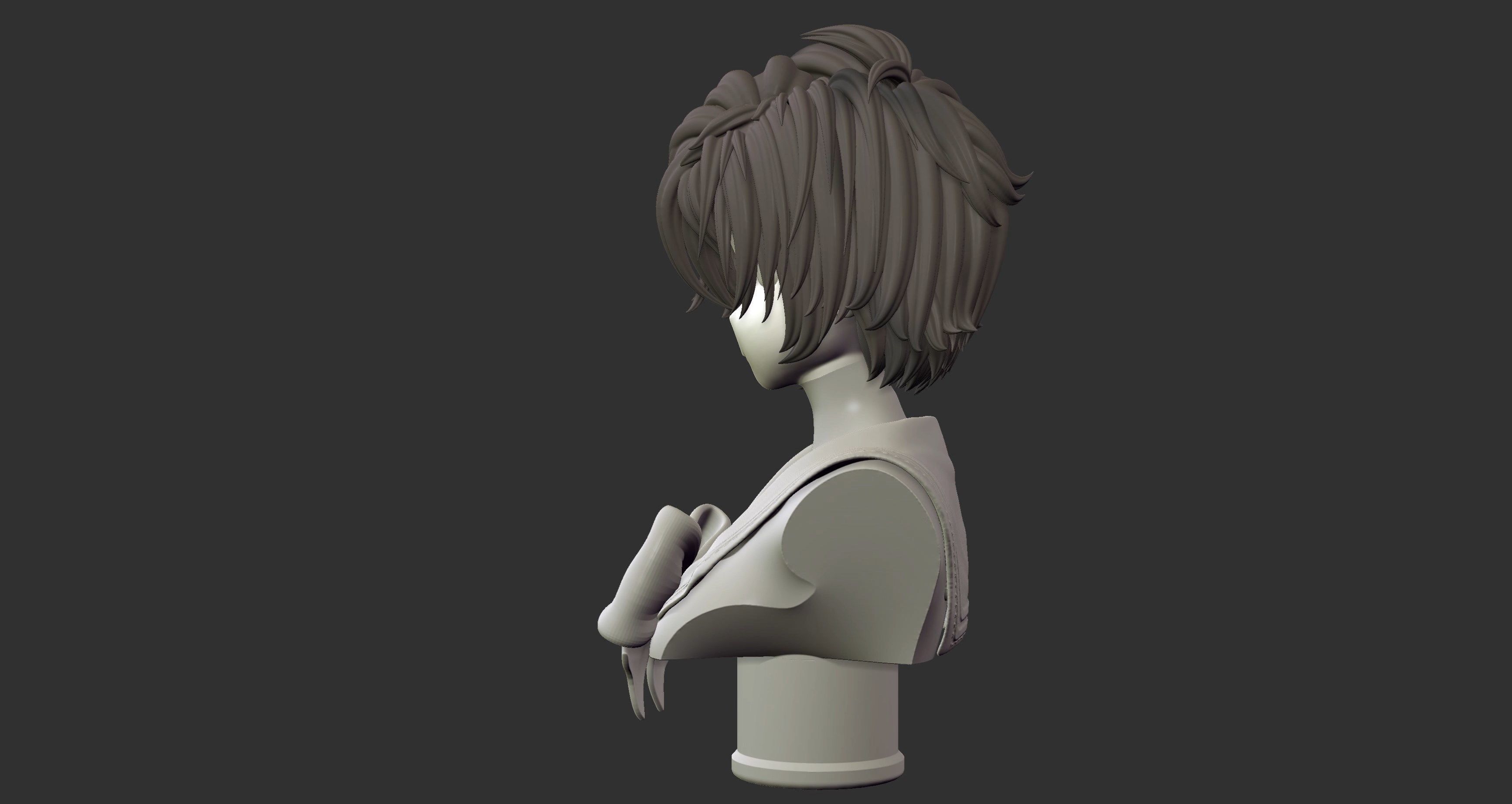 Urabe Mikoto - Myterious Girlfriend x 3d printable Bust 3D model 3D ...
