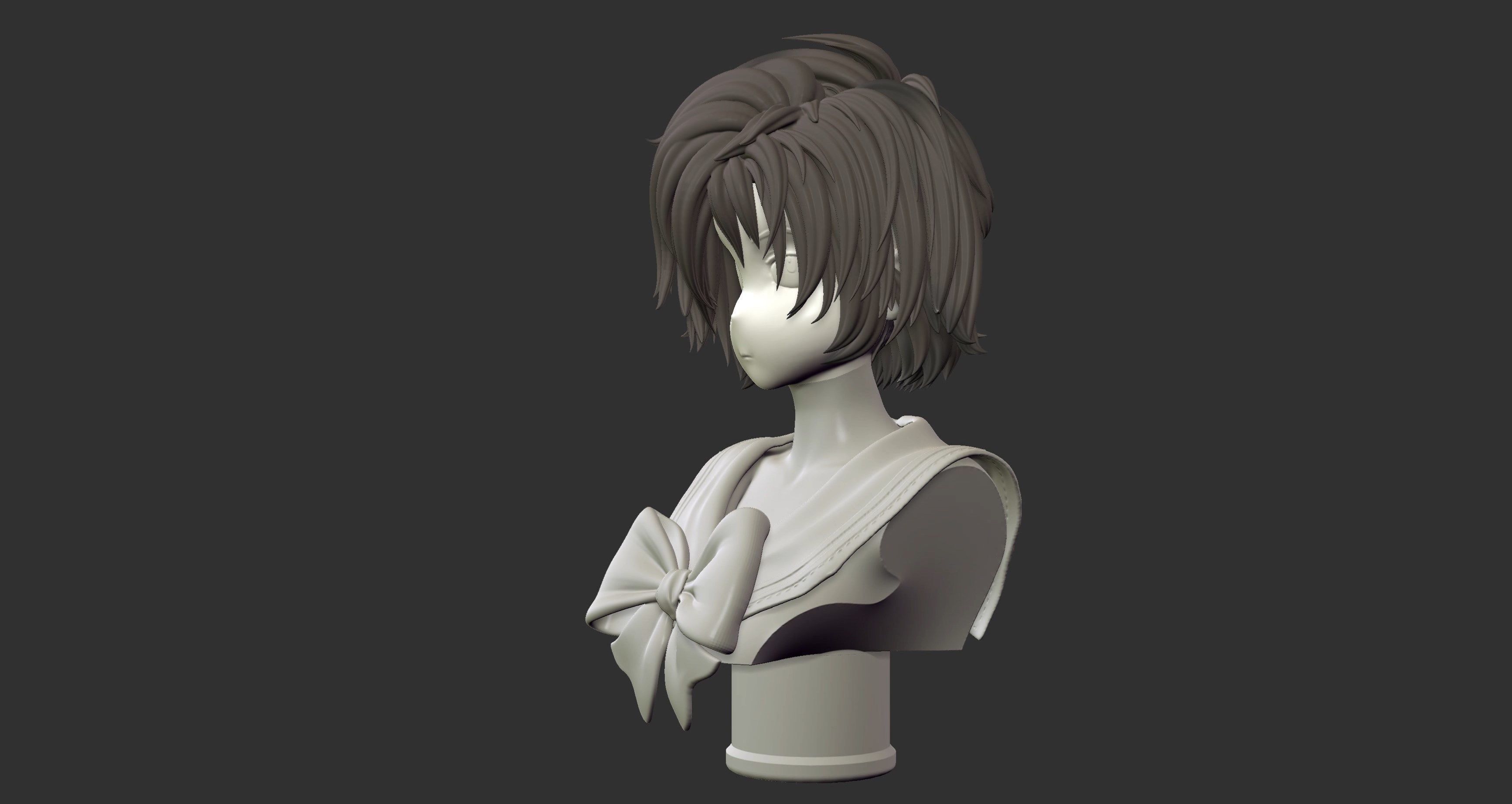 Urabe Mikoto - Myterious Girlfriend x 3d printable Bust 3D model 3D ...