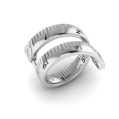 Scale Ring 3D model 3D printable | CGTrader