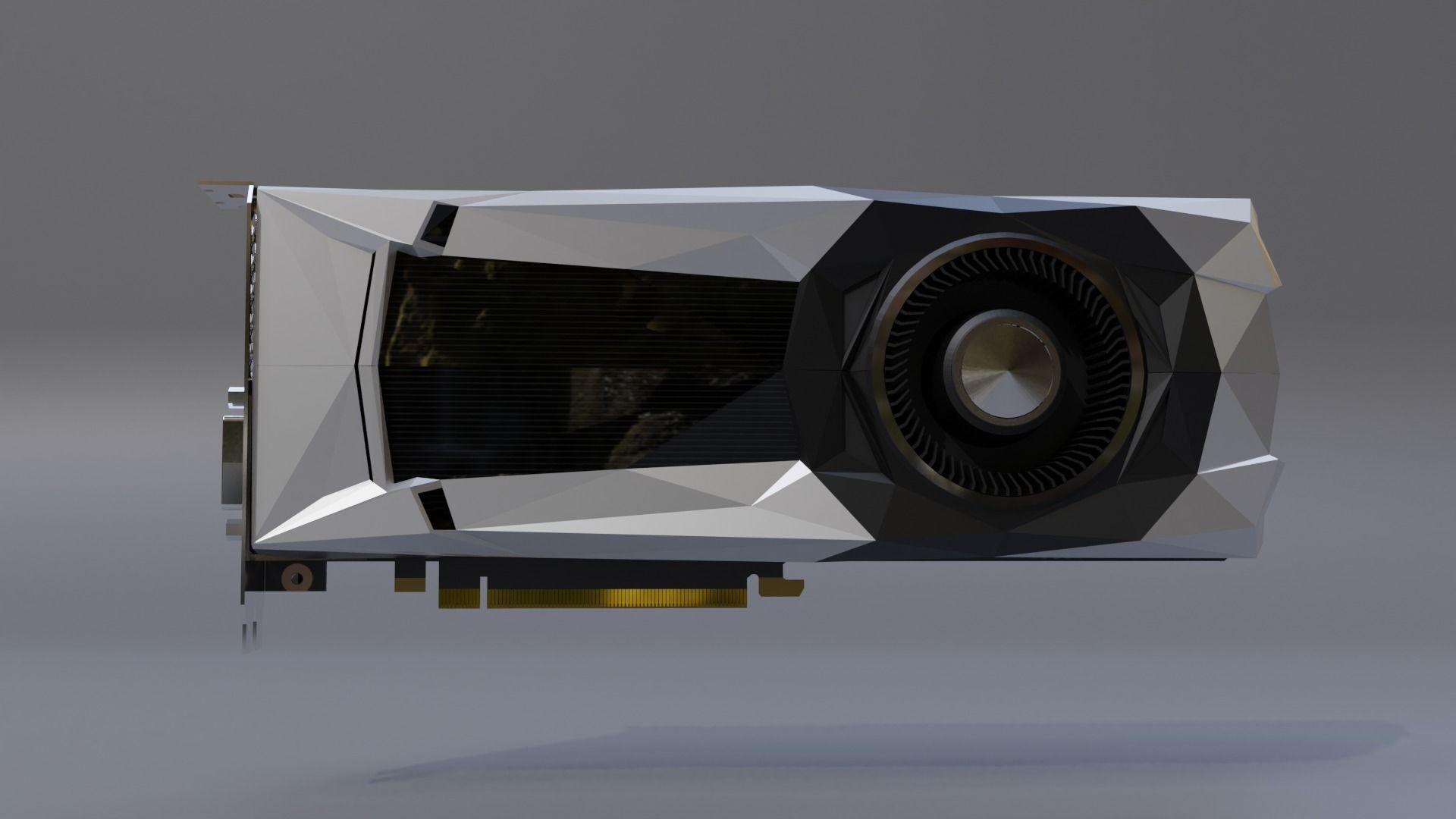 GTX 1000 Series GPU 3D model | CGTrader