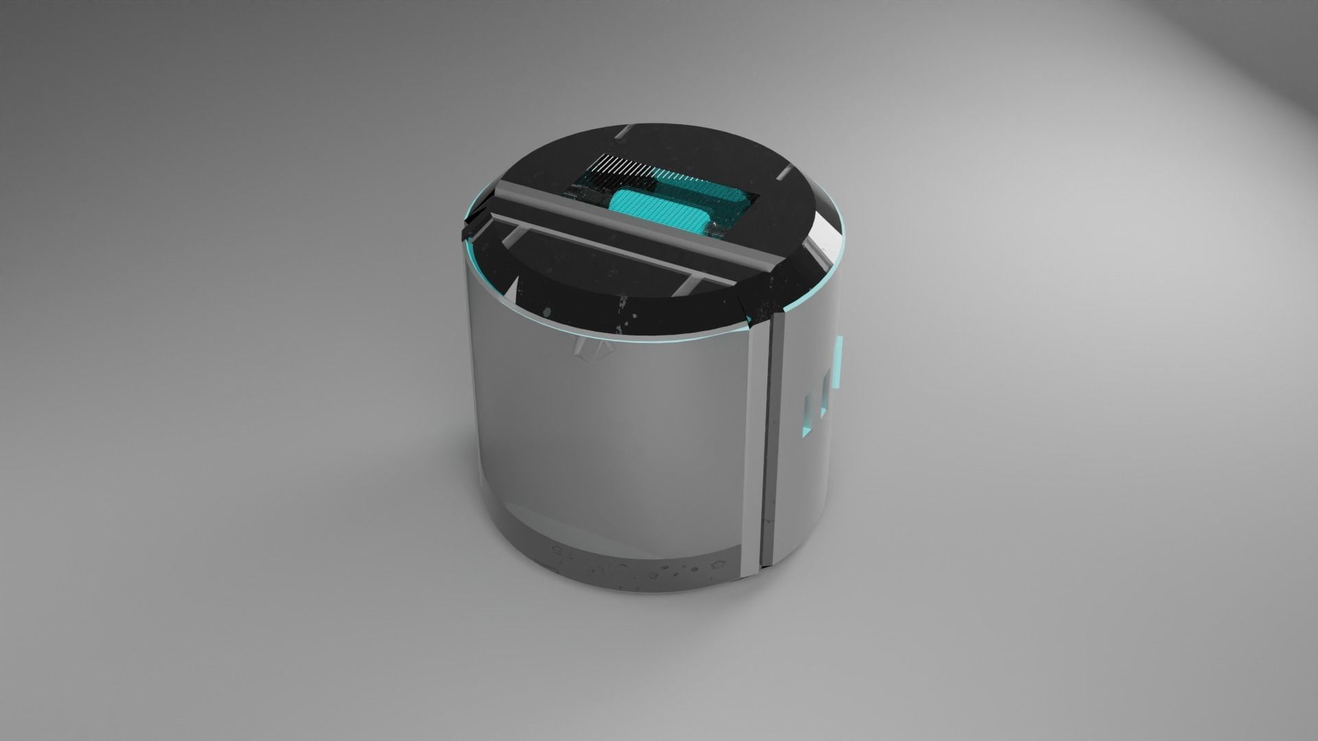 Modern Sci-Fi Laboratory Machine 3D model | CGTrader