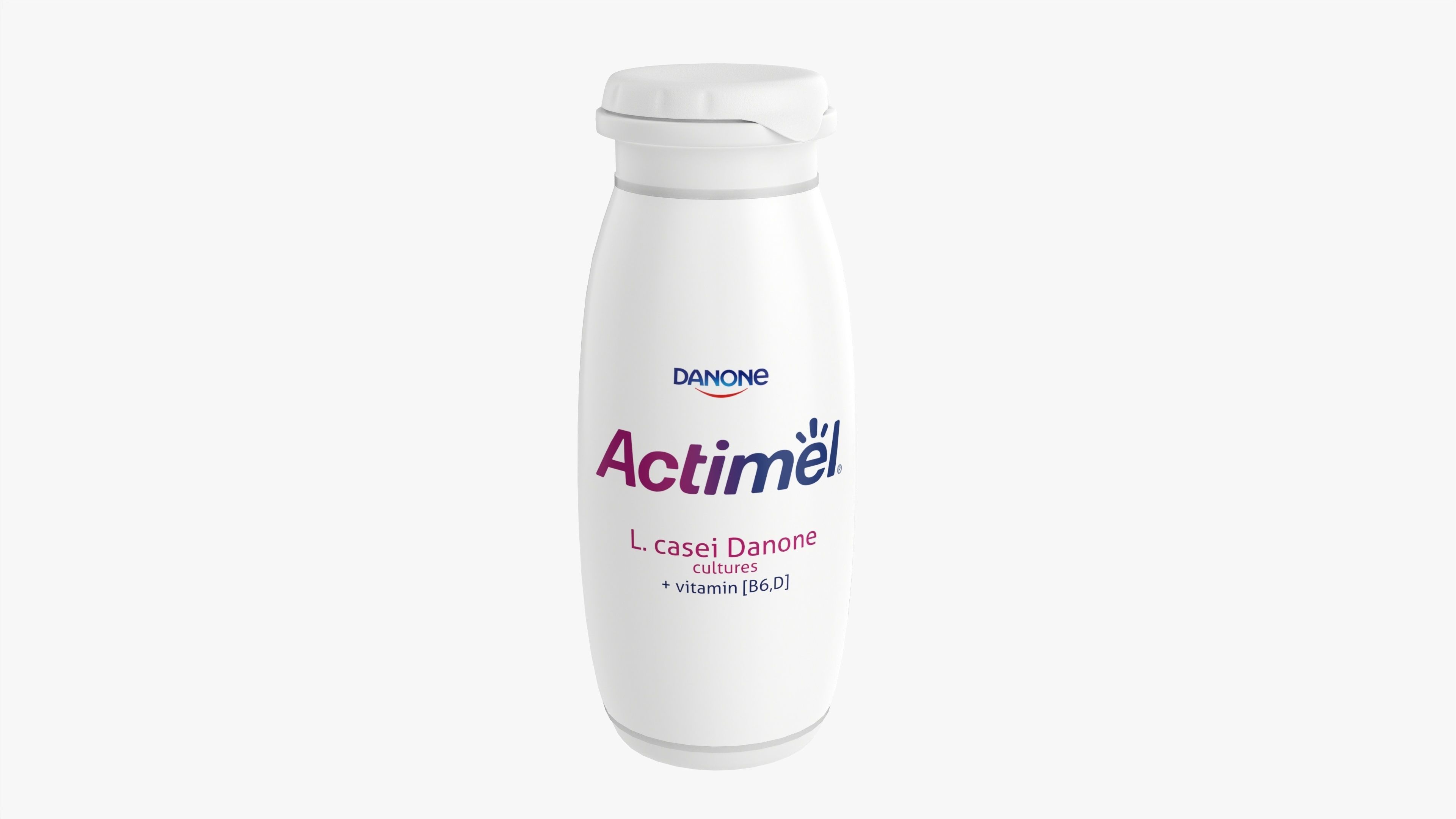 Danone Actimel bottle 3D model | CGTrader
