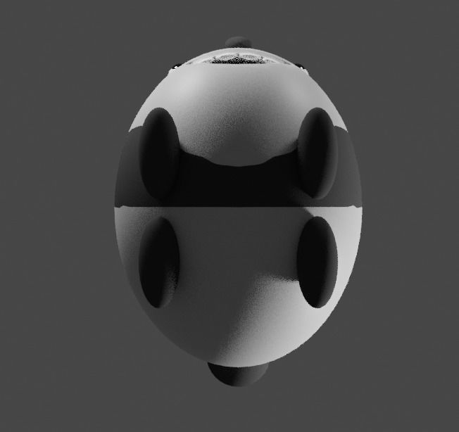 round panda 3D model | CGTrader
