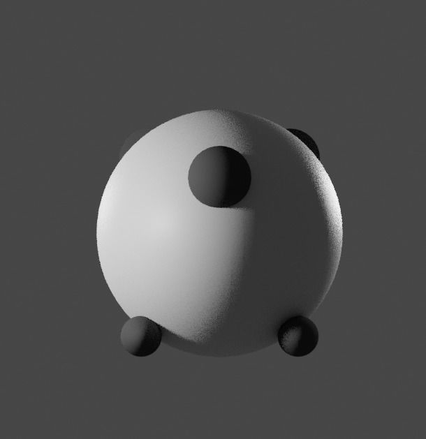 round panda 3D model | CGTrader