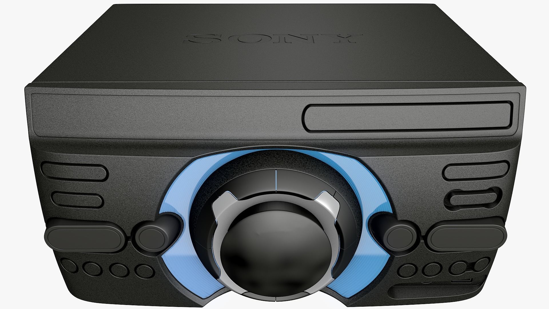 Sony MHCM80D Mini Audio System 3D model | CGTrader