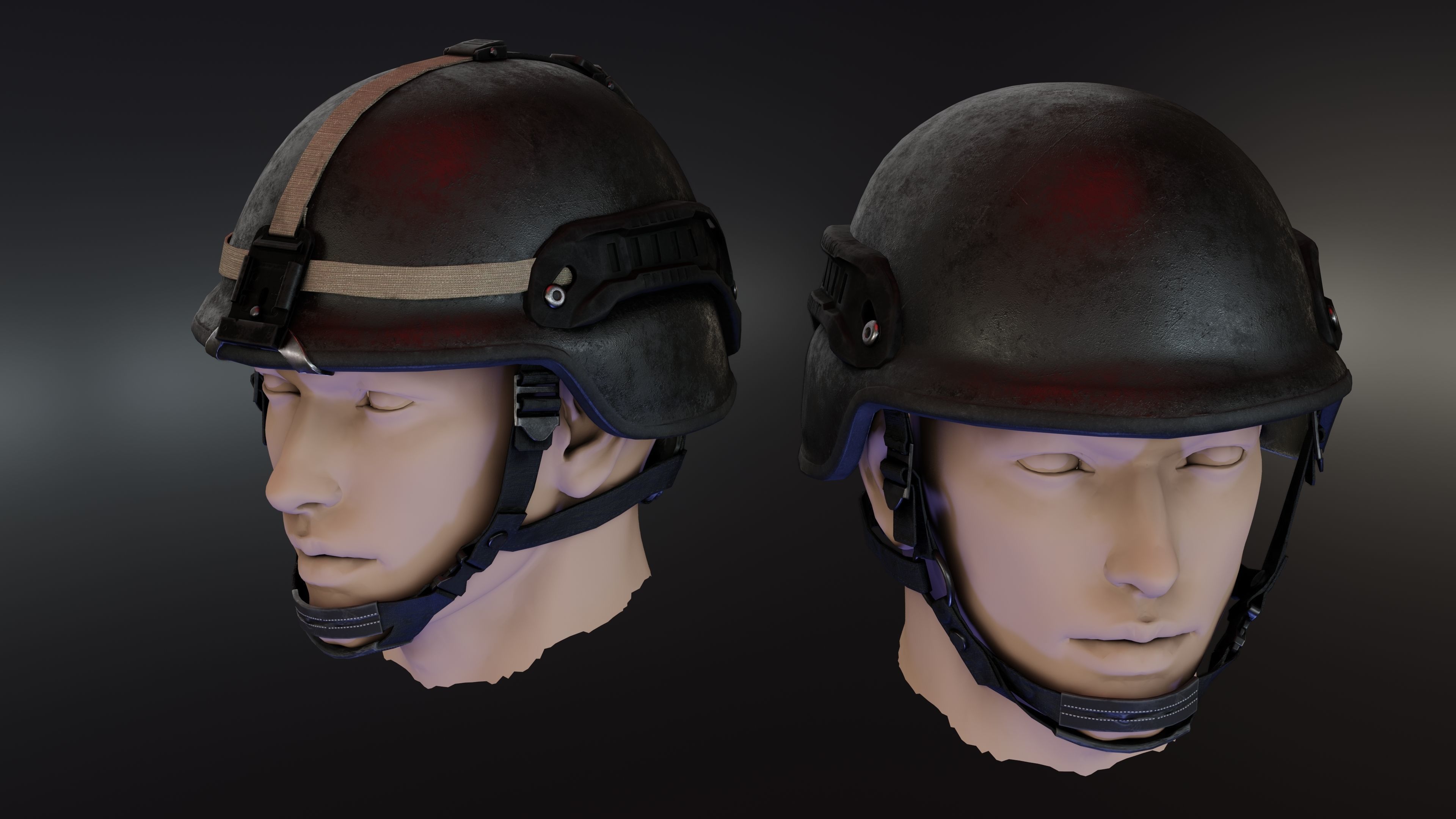 3D model PASGT Helmet VR / AR / low-poly | CGTrader