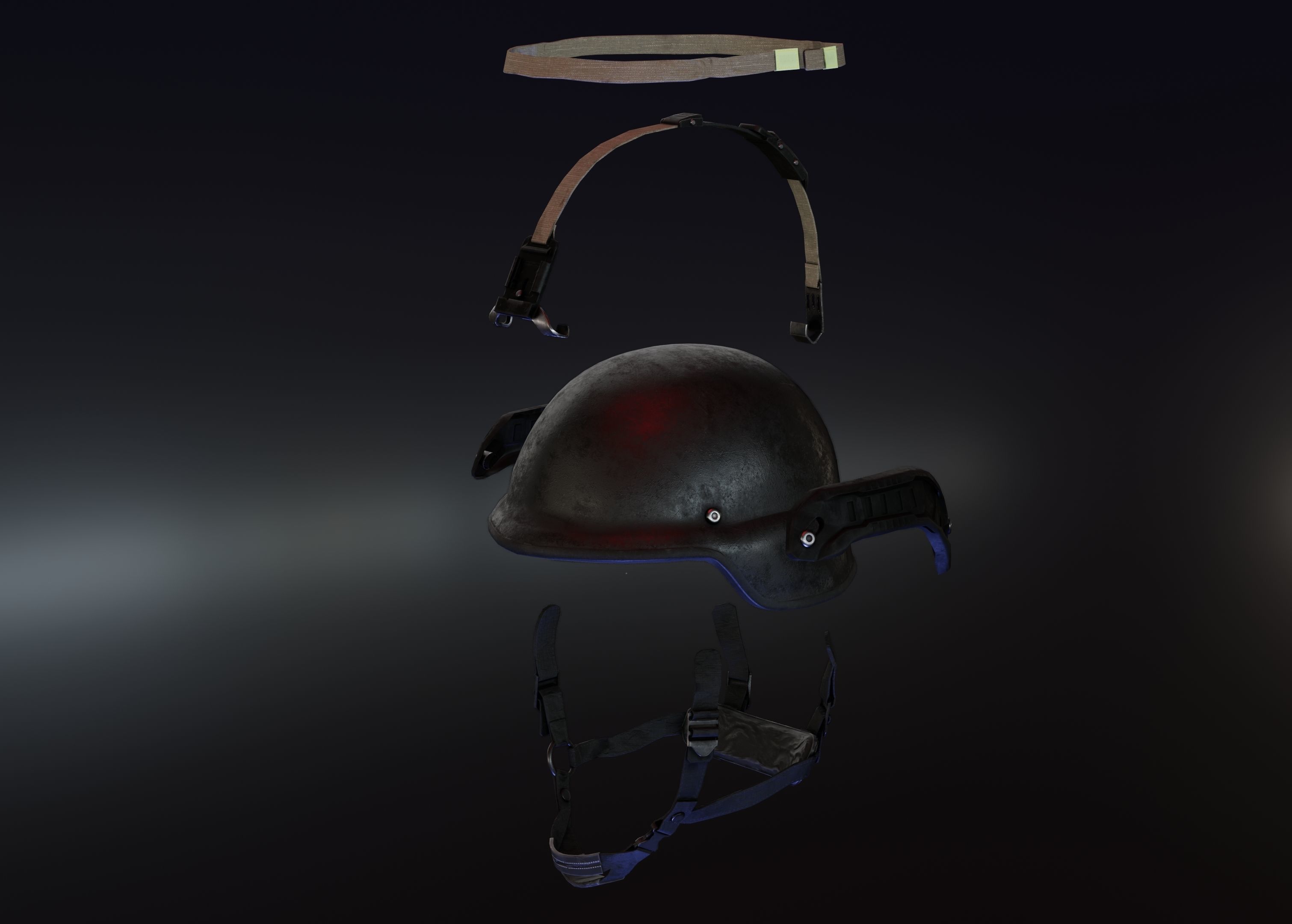 3D model PASGT Helmet VR / AR / low-poly | CGTrader