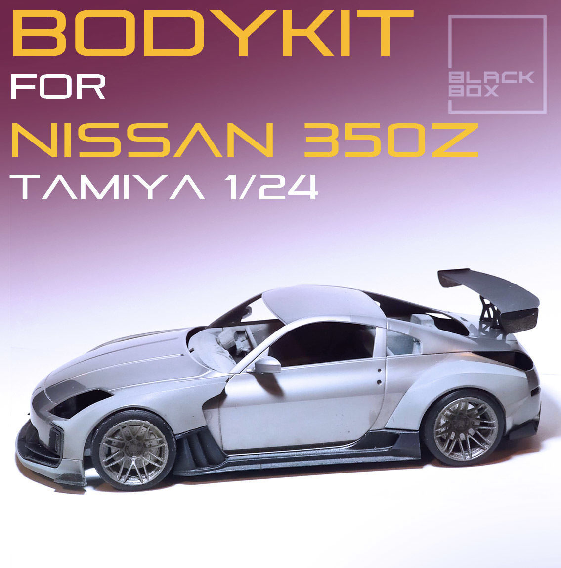 BODYKIT For 350Z Tamiya 1-24th MODELKIT 3D model 3D printable | CGTrader
