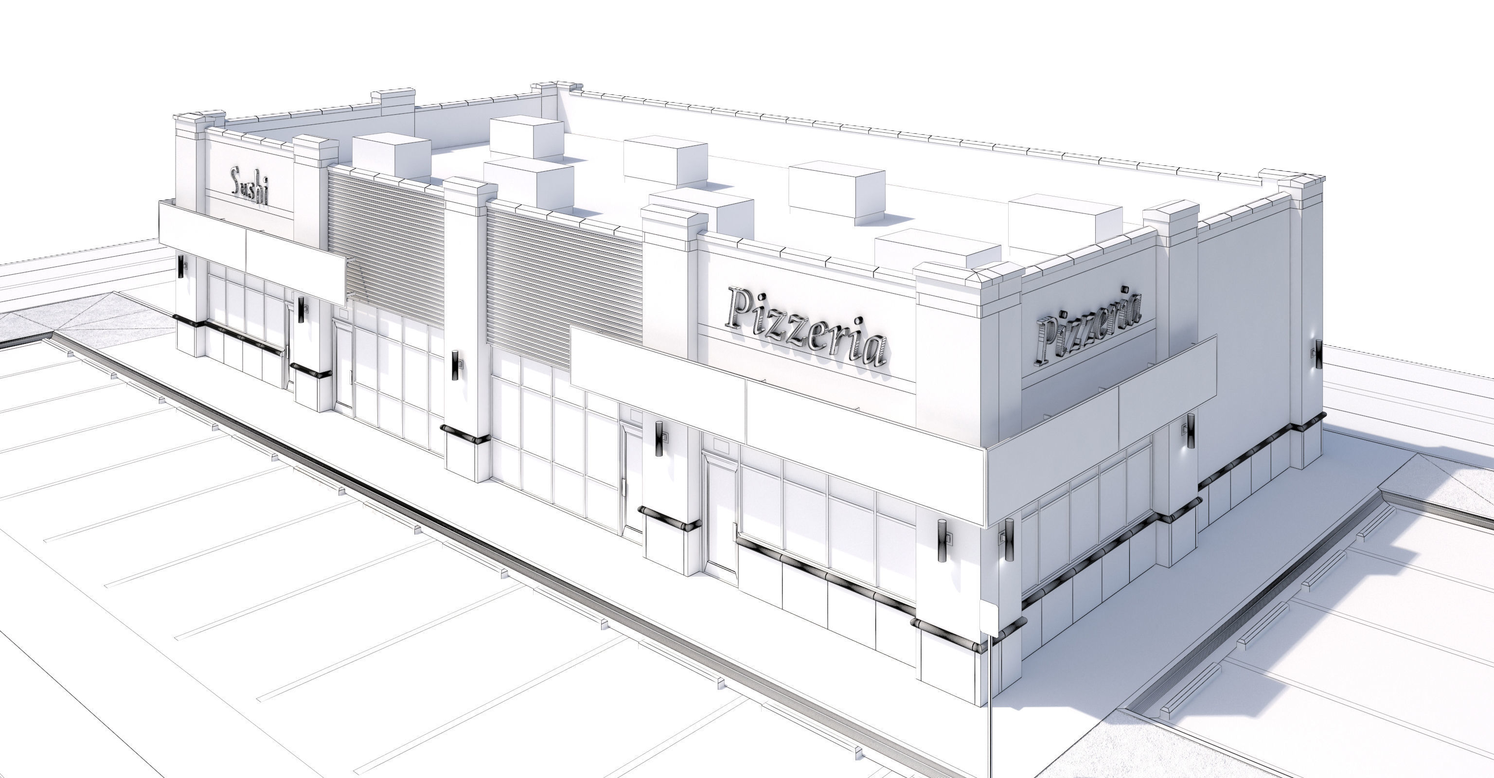 Retail-182 Retail Store 3D model | CGTrader