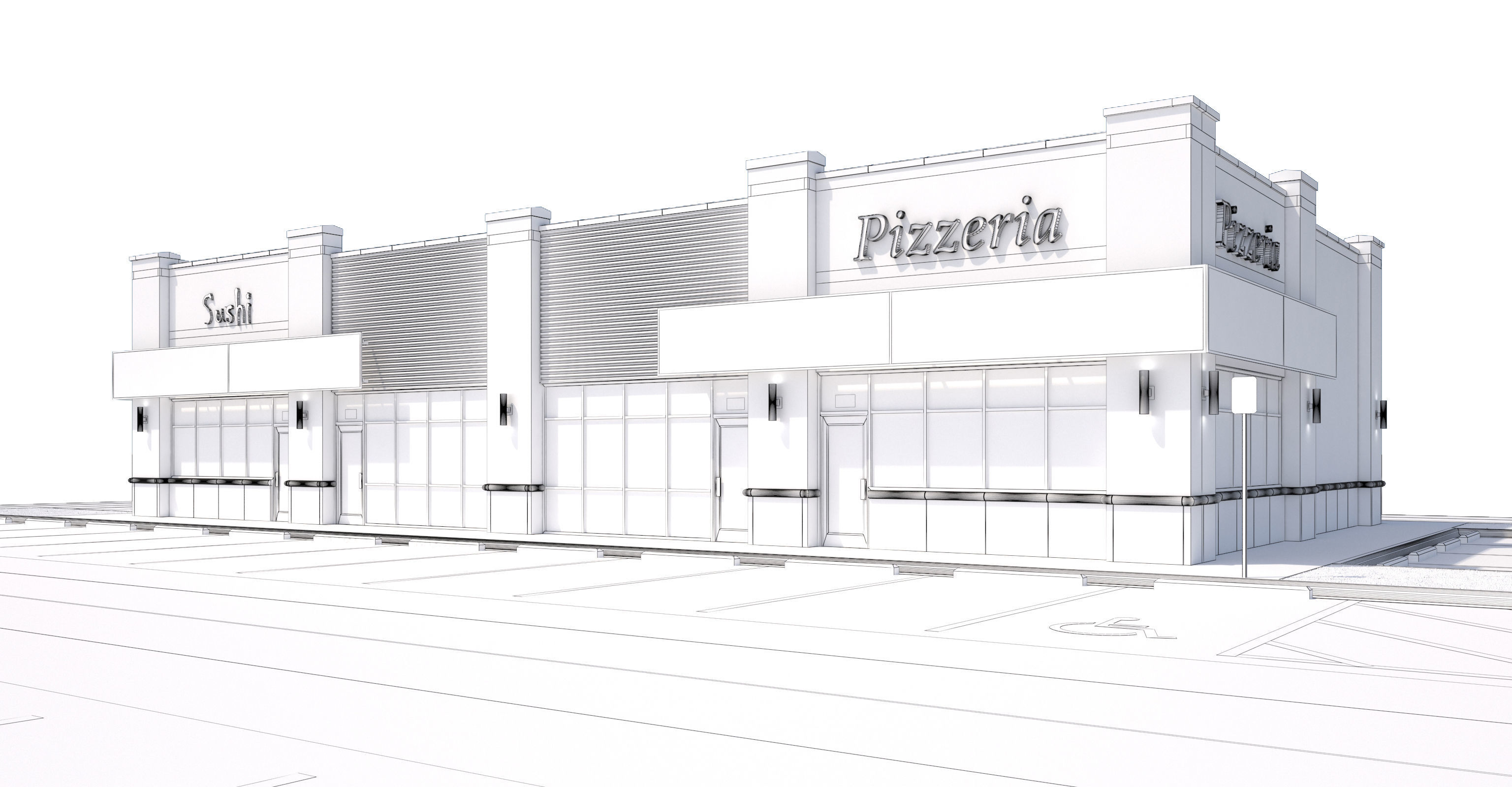 Retail-182 Retail Store 3D model | CGTrader