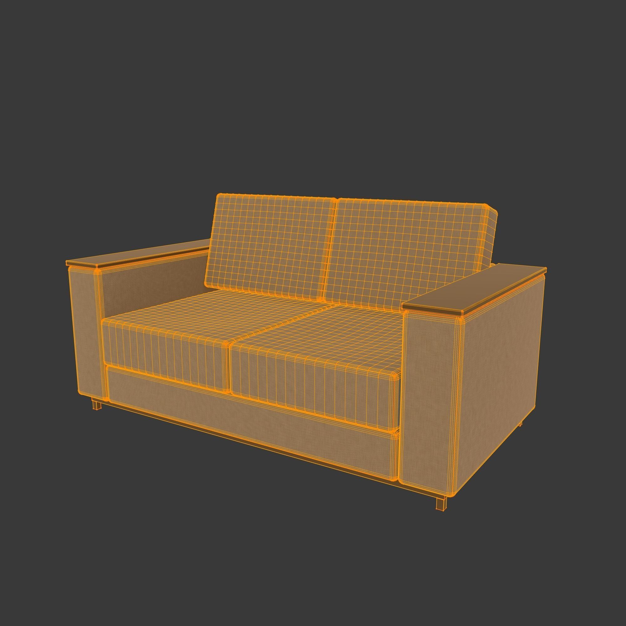 Sofa Camelot 3D model | CGTrader