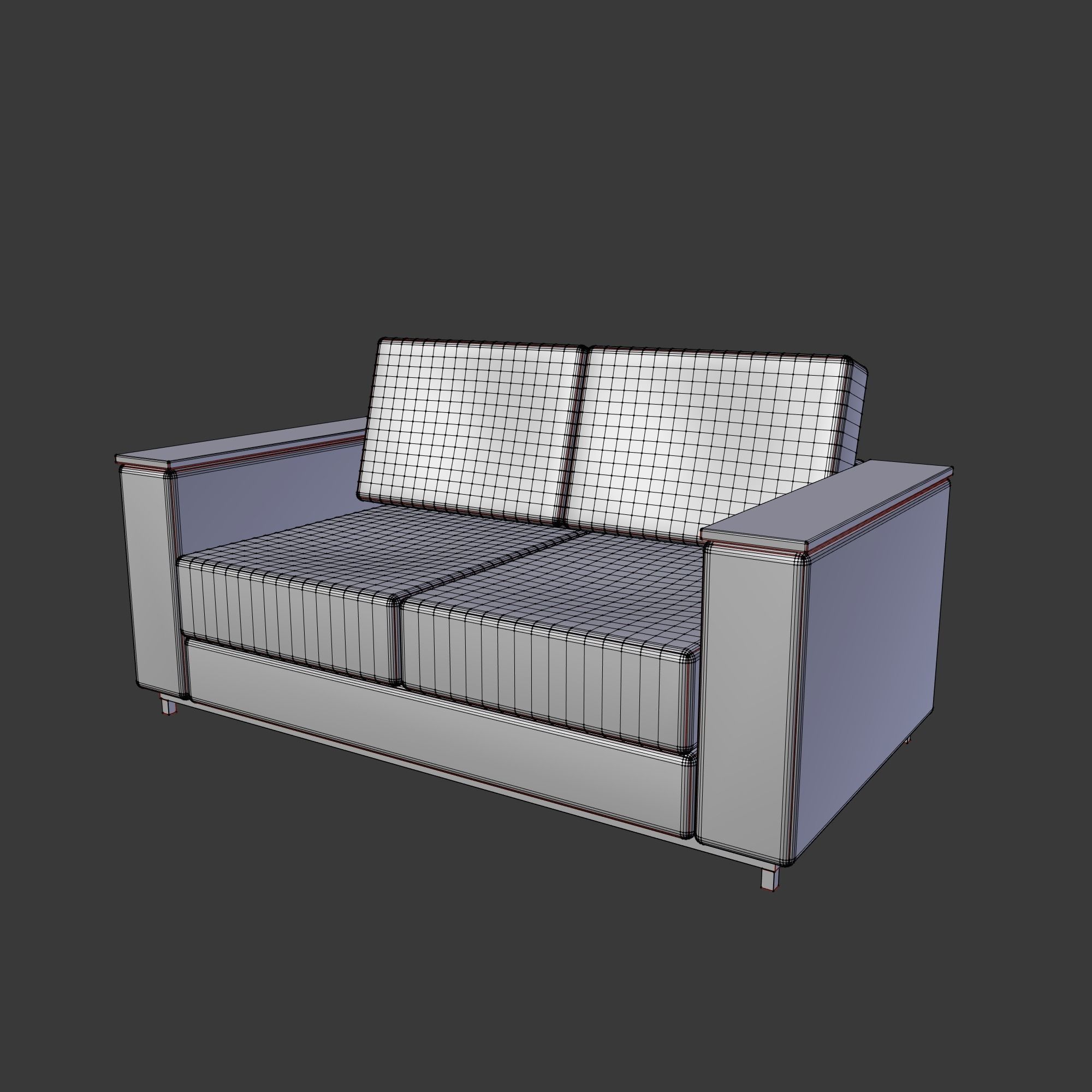 Sofa Camelot 3D model | CGTrader