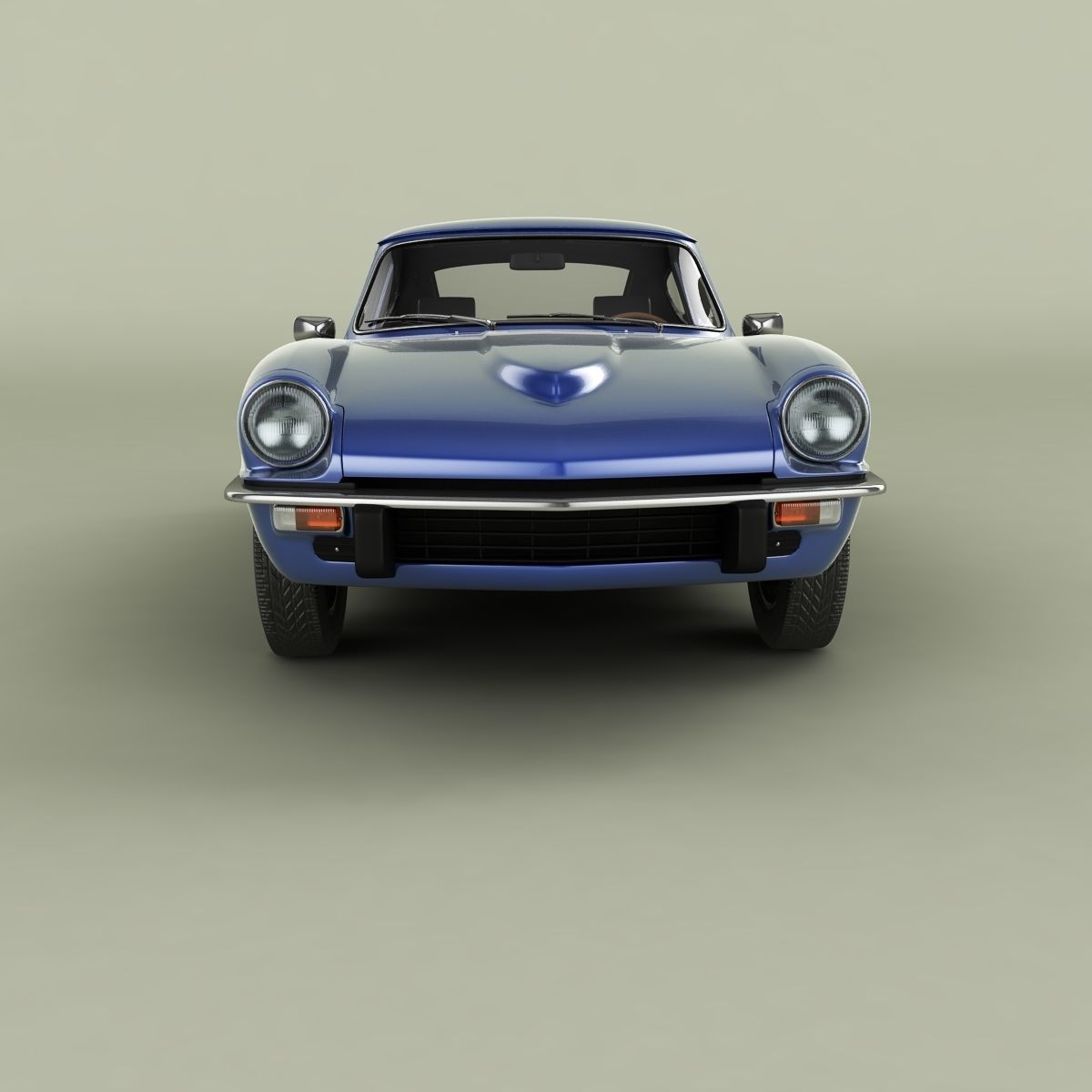 Triumph GT6 Mk3 3D model | CGTrader
