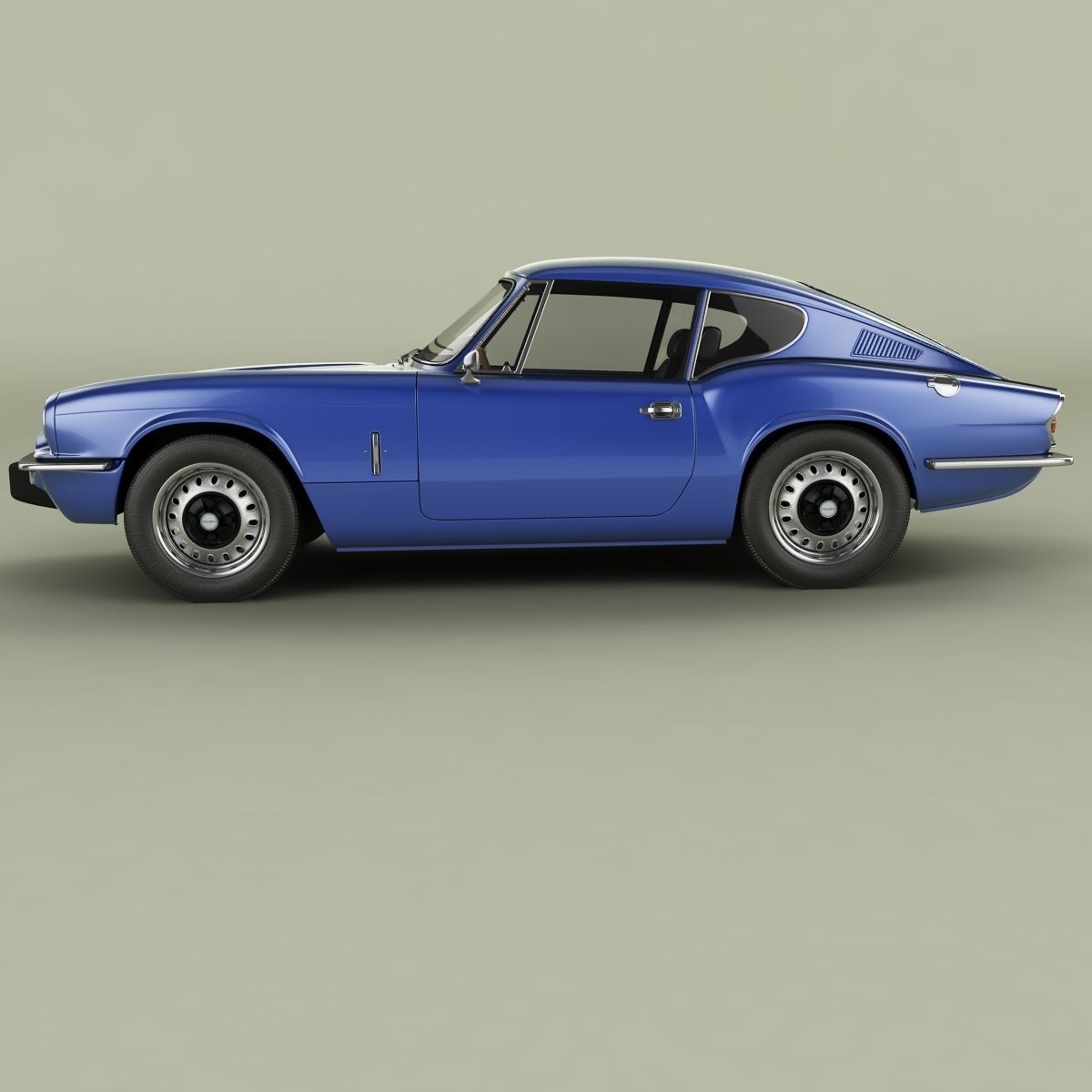 Triumph GT6 Mk3 3D model | CGTrader