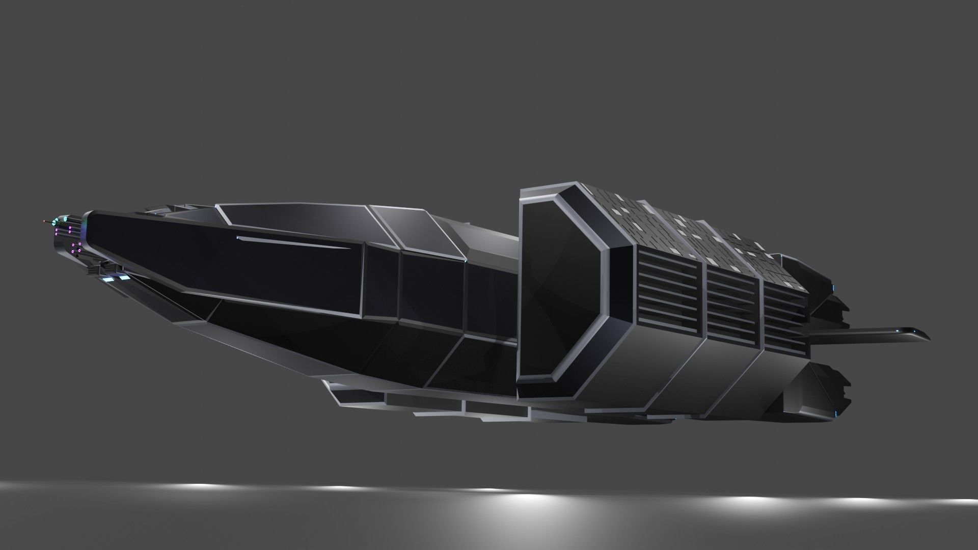 3D model Starship VR / AR / low-poly | CGTrader