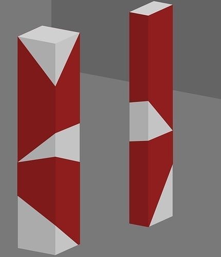 3D model piller pair of sculptures VR / AR / low-poly | CGTrader