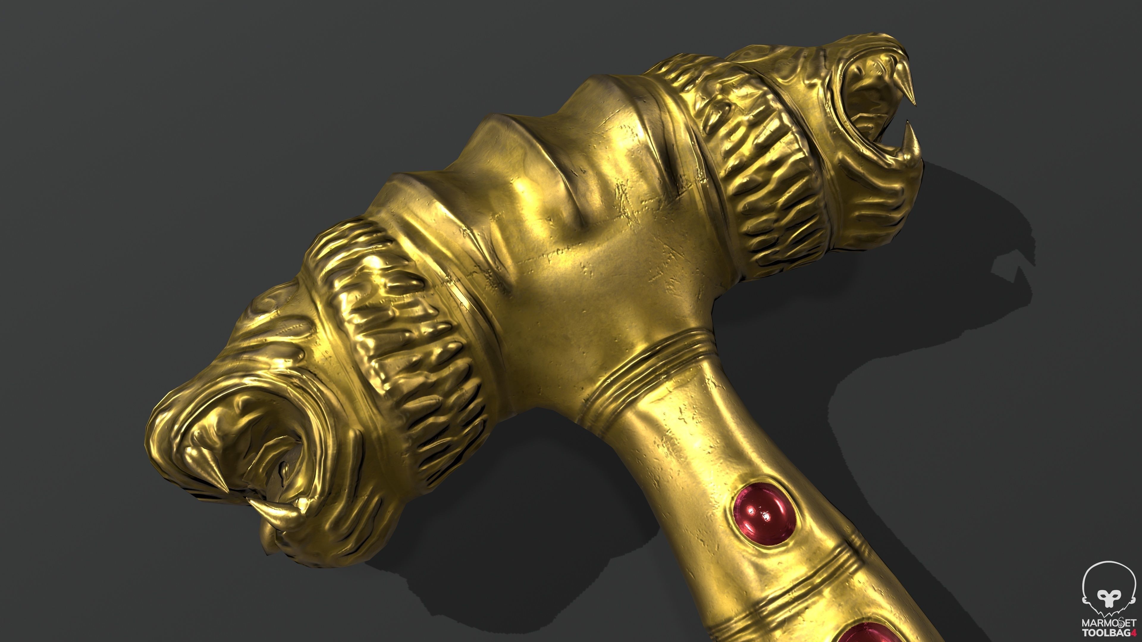 3D model Golden Dagger VR / AR / low-poly | CGTrader
