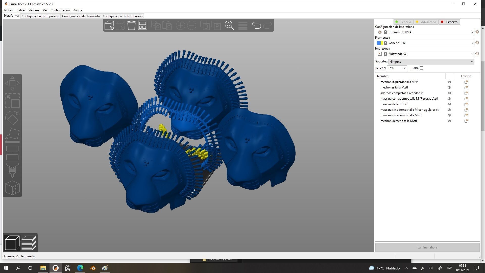 Masks of Simba 3D model 3D printable | CGTrader