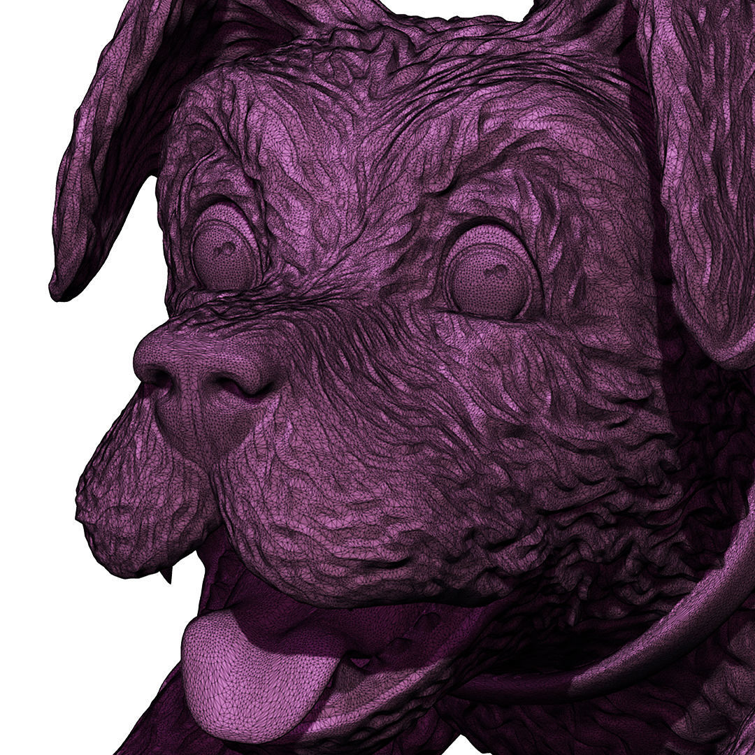 Small DOG 3D model for printing 3D model 3D printable | CGTrader