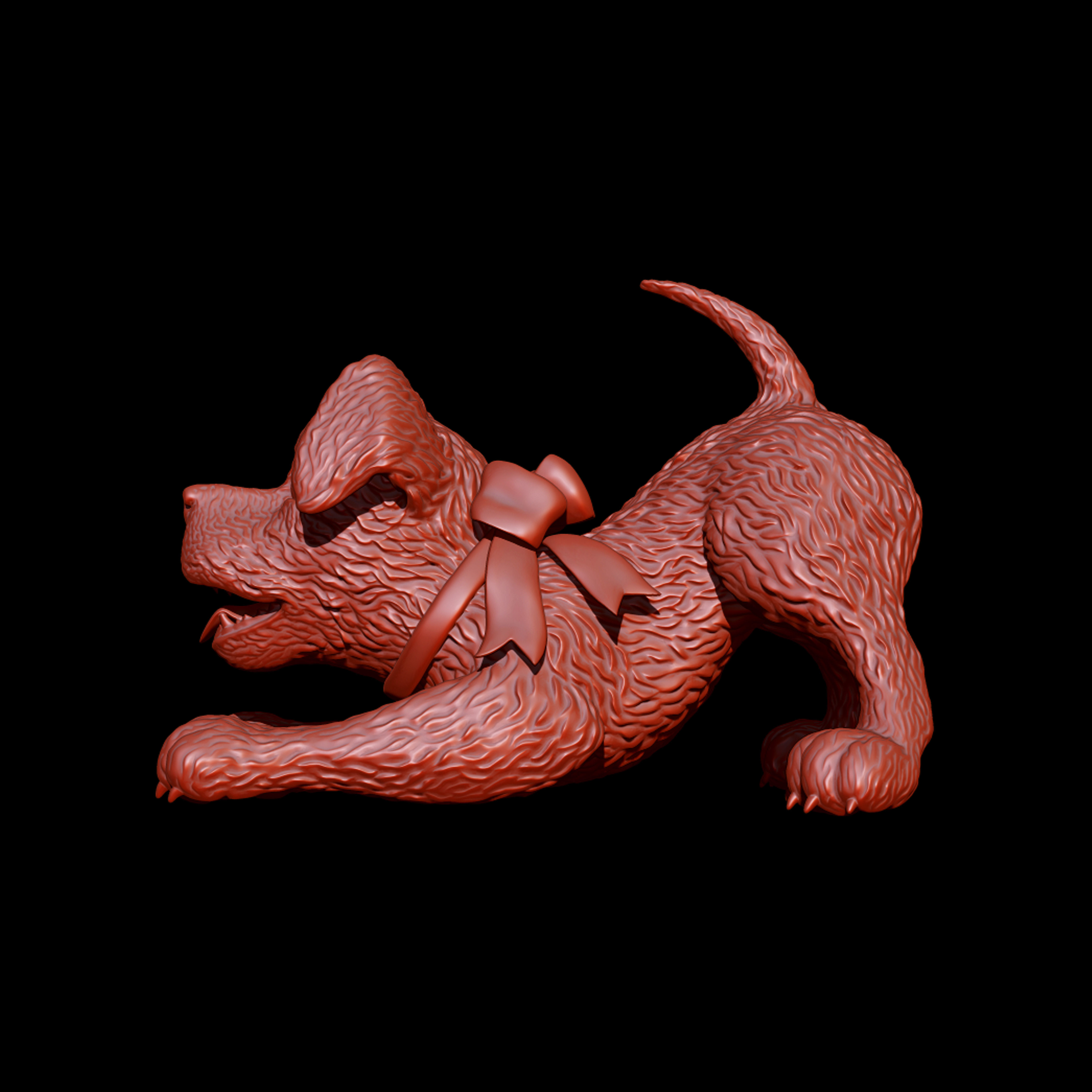 Small DOG 3D model for printing 3D model 3D printable | CGTrader