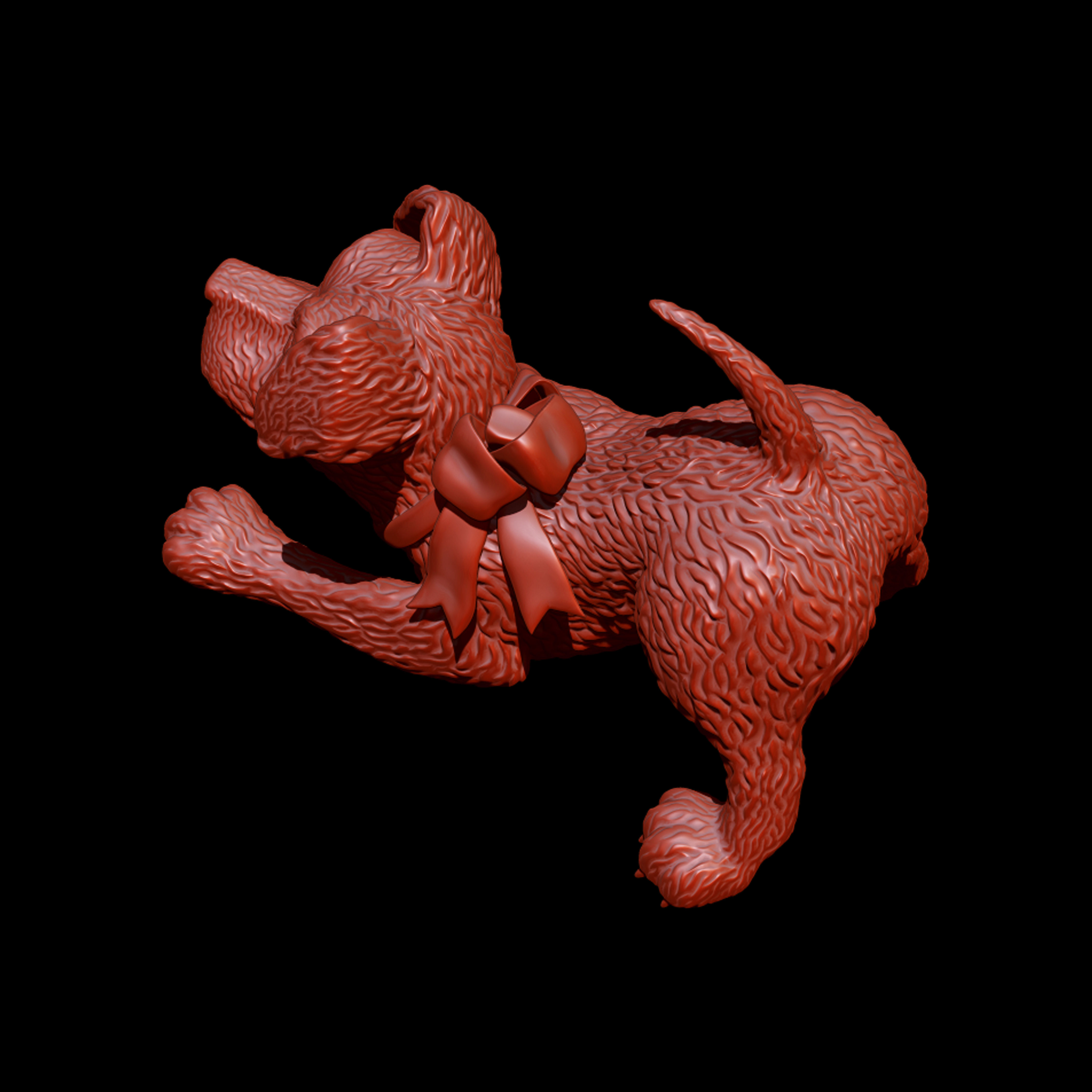 Small DOG 3D model for printing 3D model 3D printable | CGTrader